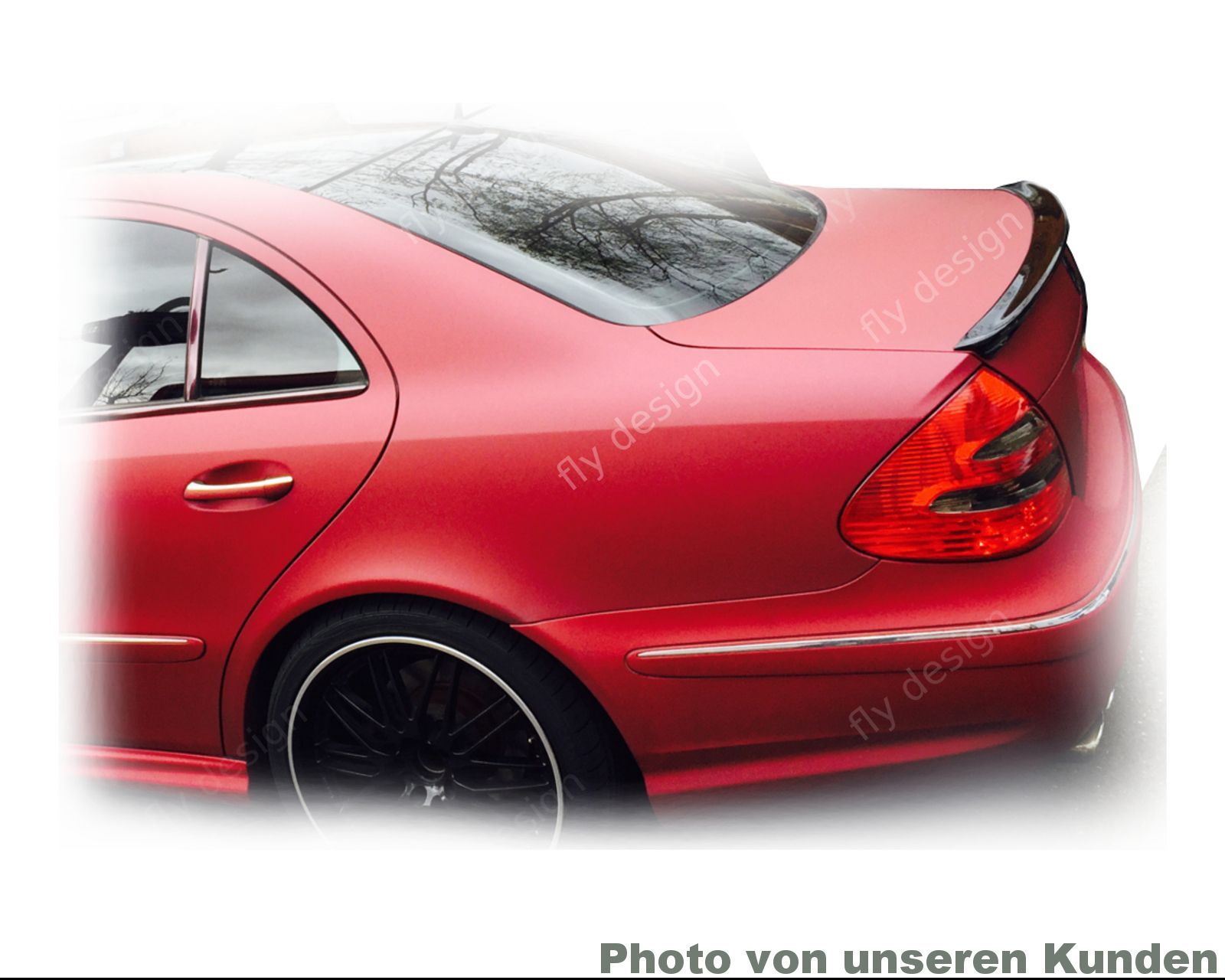 Neu Heckspoiler Passend für Mercedes E-Klasse W211, lackiert in ...