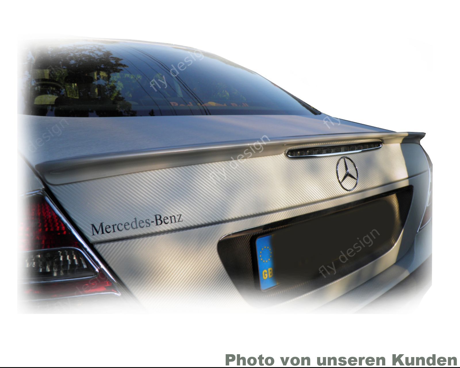 FLY Mercedes W211 E55 AMG 320 E63 E300 200 280 340 350 Spoiler ...