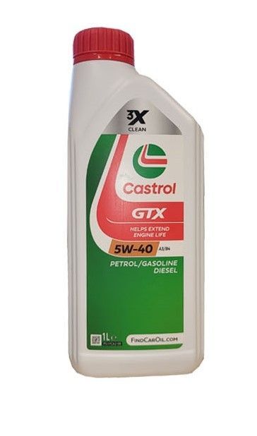 Castrol GTX 5W-40 A3/ B4 MB 229.3 VW 502 00/ 505 00 1x1 Liter Motoröl ...