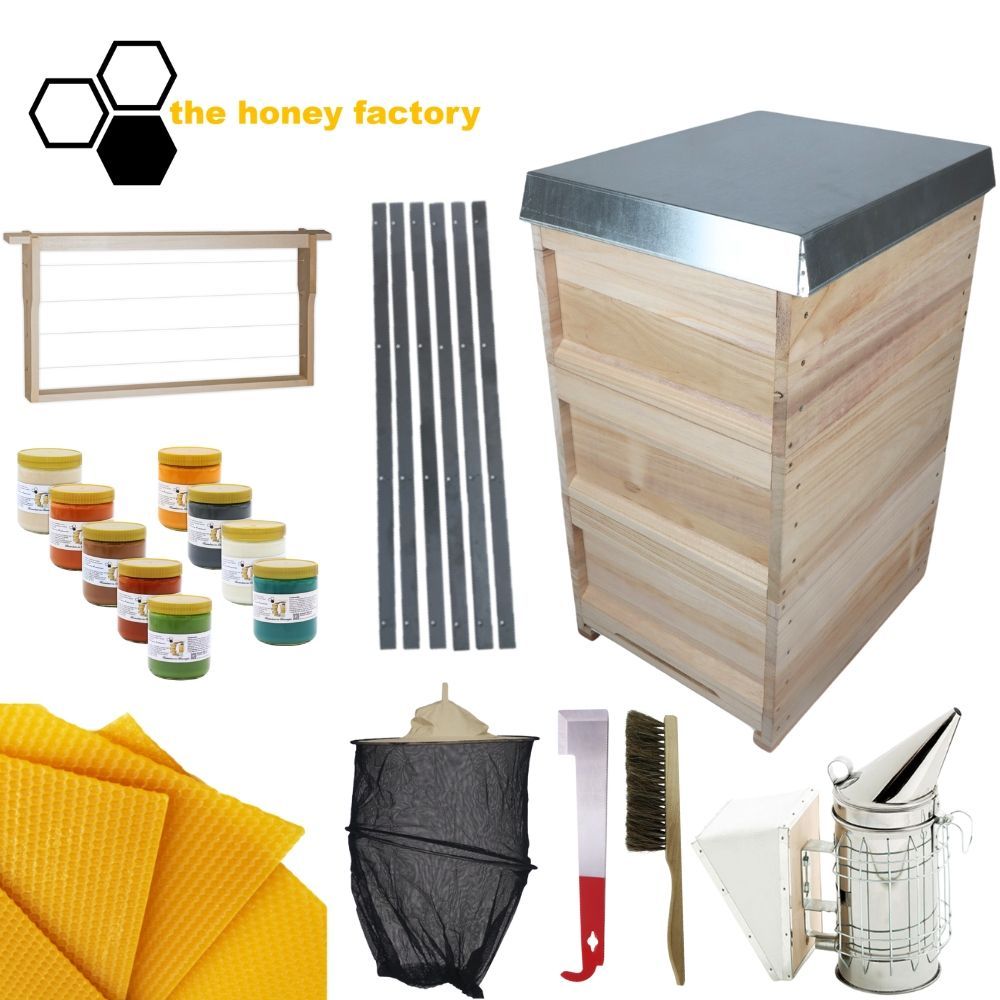 Imkerei - Starterset Zander Dr. Liebig - Beute - Rähmchen - Mittelwand ...