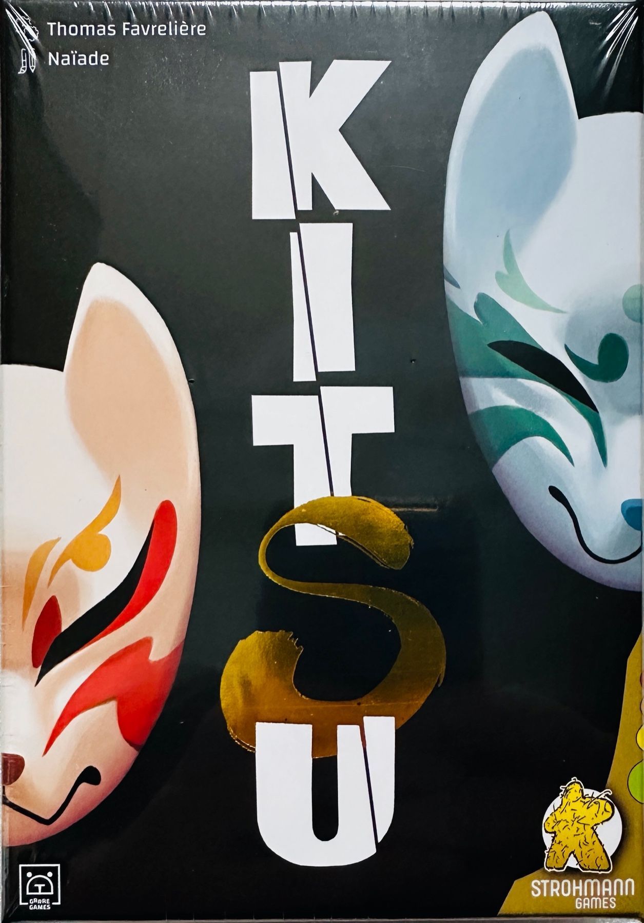 Kitsu Strohmann Games Familienspiel Kartenspiel Legespiel Kinderspiel ...