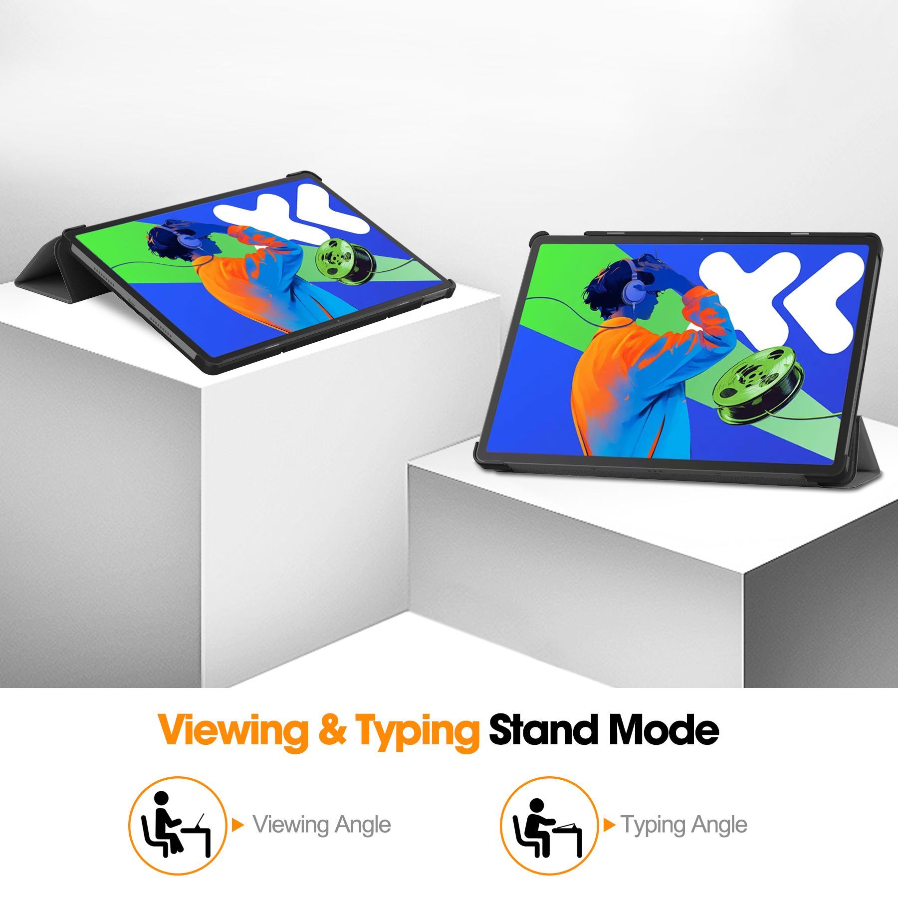 Tablet Hülle für Lenovo Xiaoxin Pad Pro 12.7 2025 Zoll Slim Case Etui ...