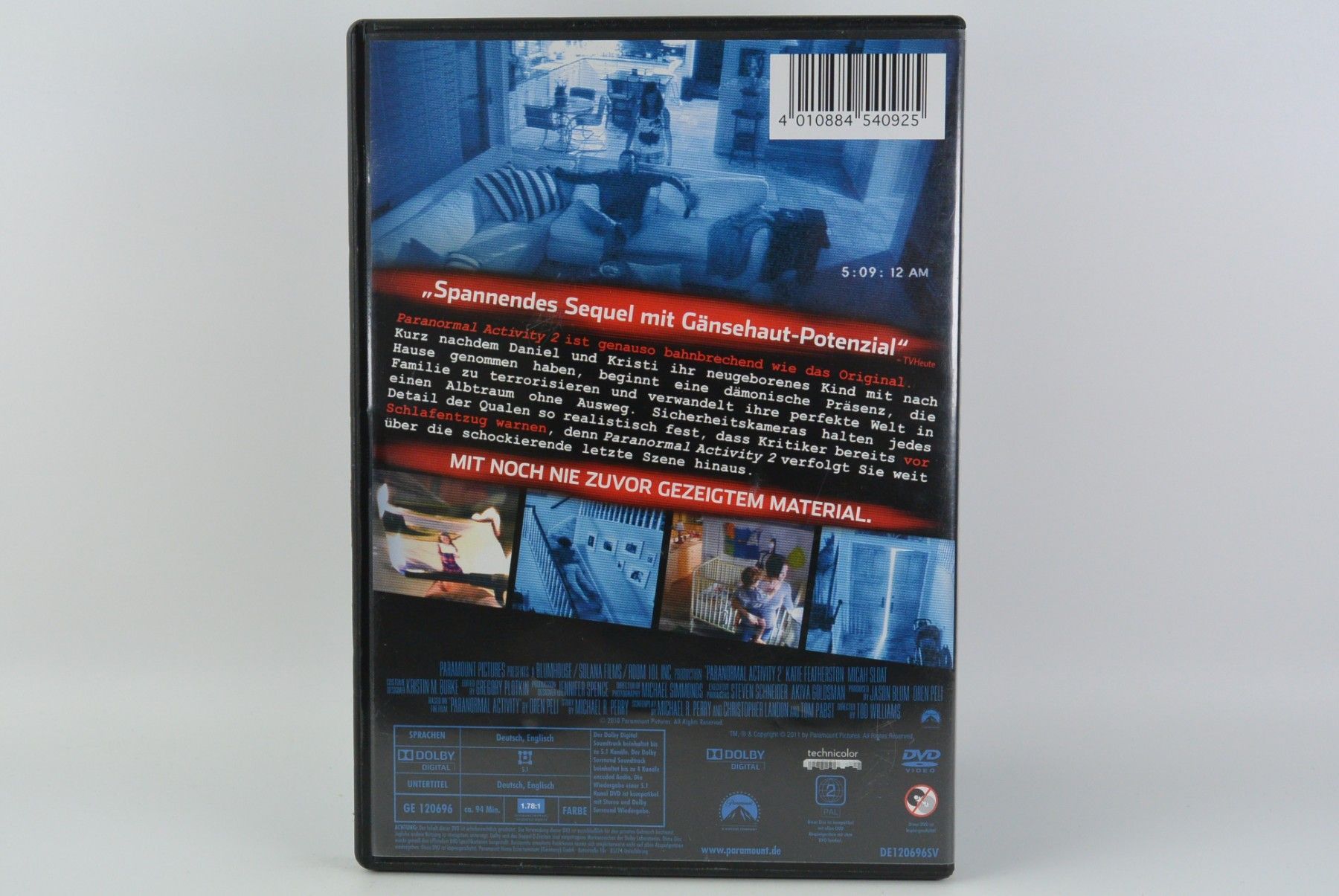 Paranormal Activity 2 - Extended Cut | DVD | Film | Zustand sehr gut ...