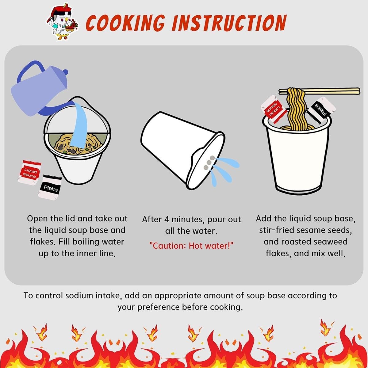 Samyang Buldak Hot Chicken Ramen Cheese Cup 70g kaufen bei Hood.de