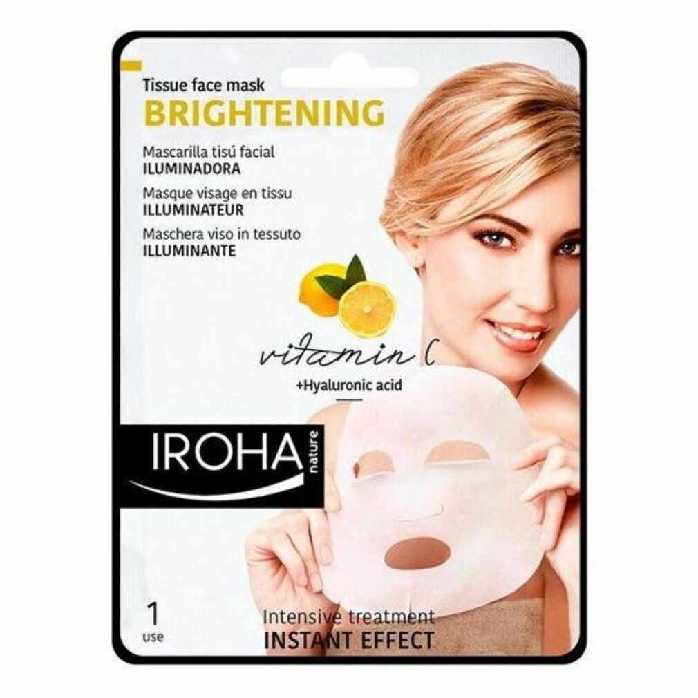 Iroha Nature Brightening Tissue Face Mask Vitamin C 1 Einheit kaufen ...