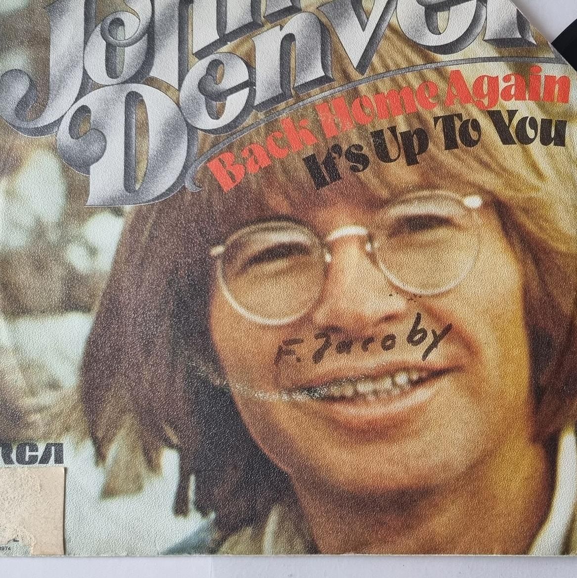 John Denver - Back Home Again 7'' Vinyl Germany/ BAD COVER! gebraucht ...