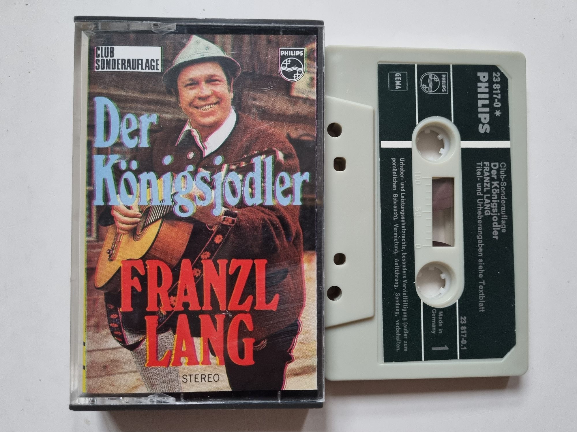 Franzl Lang - Der Königsjodler Cassette Germany CLUB Sonderauflage ...