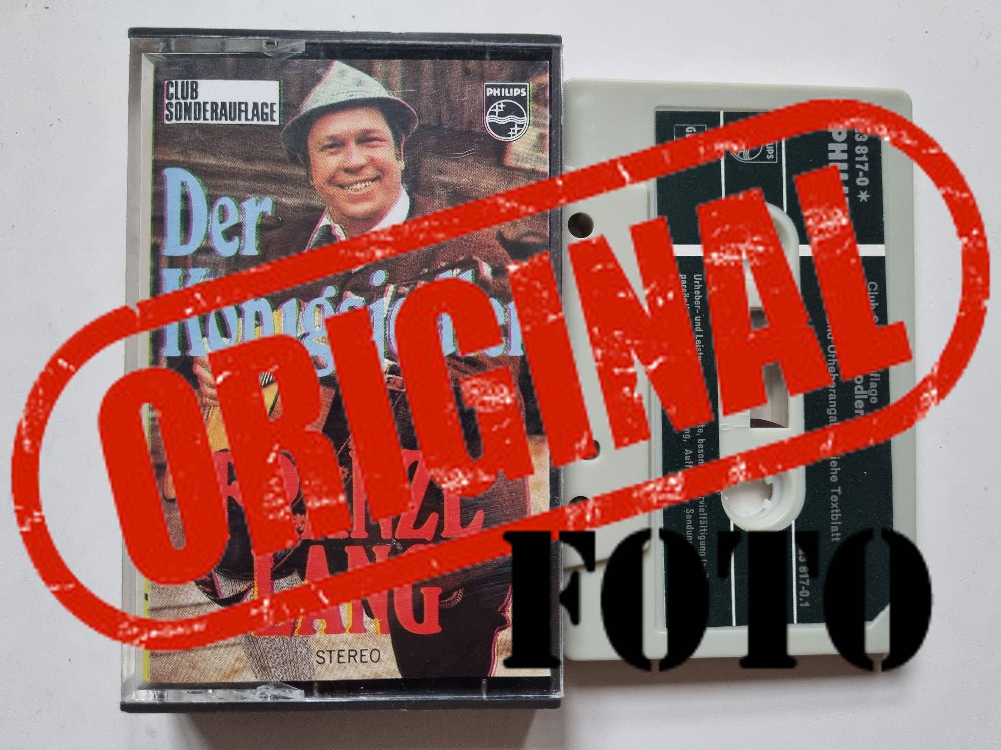 Franzl Lang - Der Königsjodler Cassette Germany CLUB Sonderauflage ...