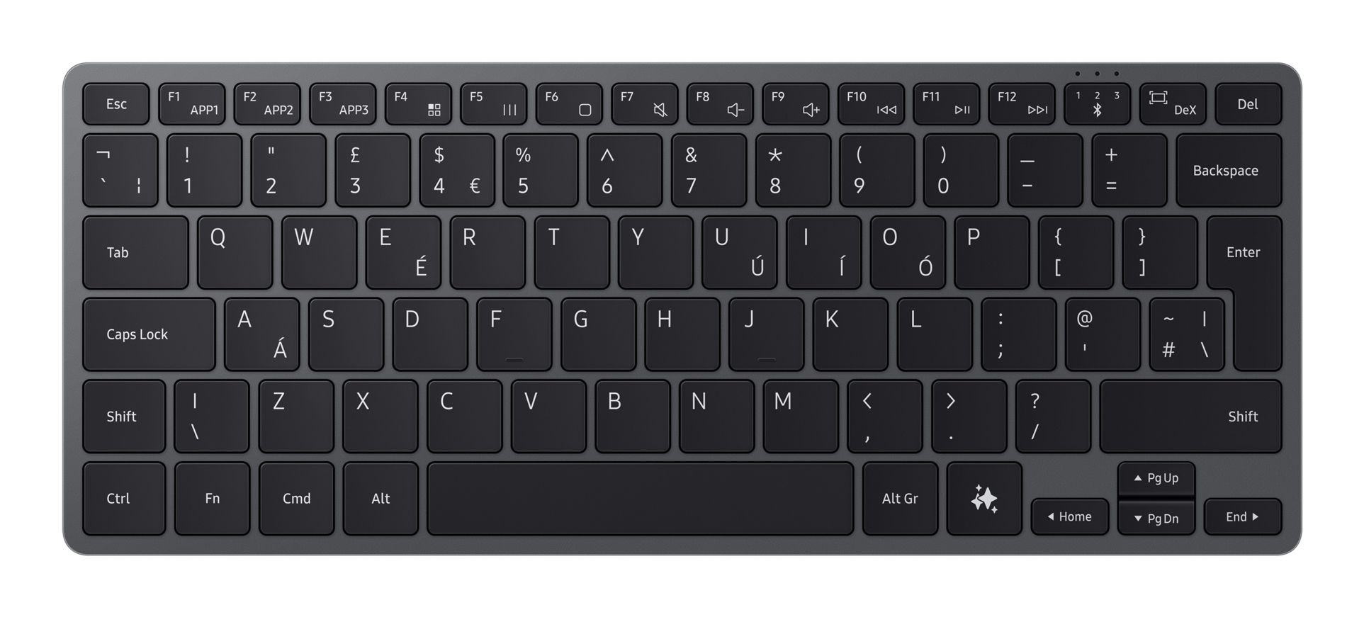 Samsung Universal Smart Keyboard, dark gray kaufen bei Hood.de - WEEE ...