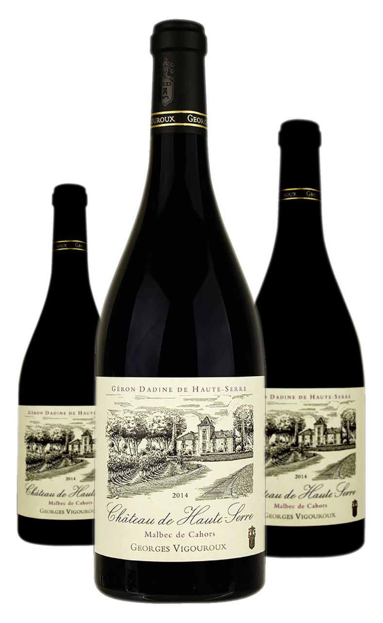 3 x Georges Vigouroux Château De Haute-Serre Cuvée Prestige Géron ...