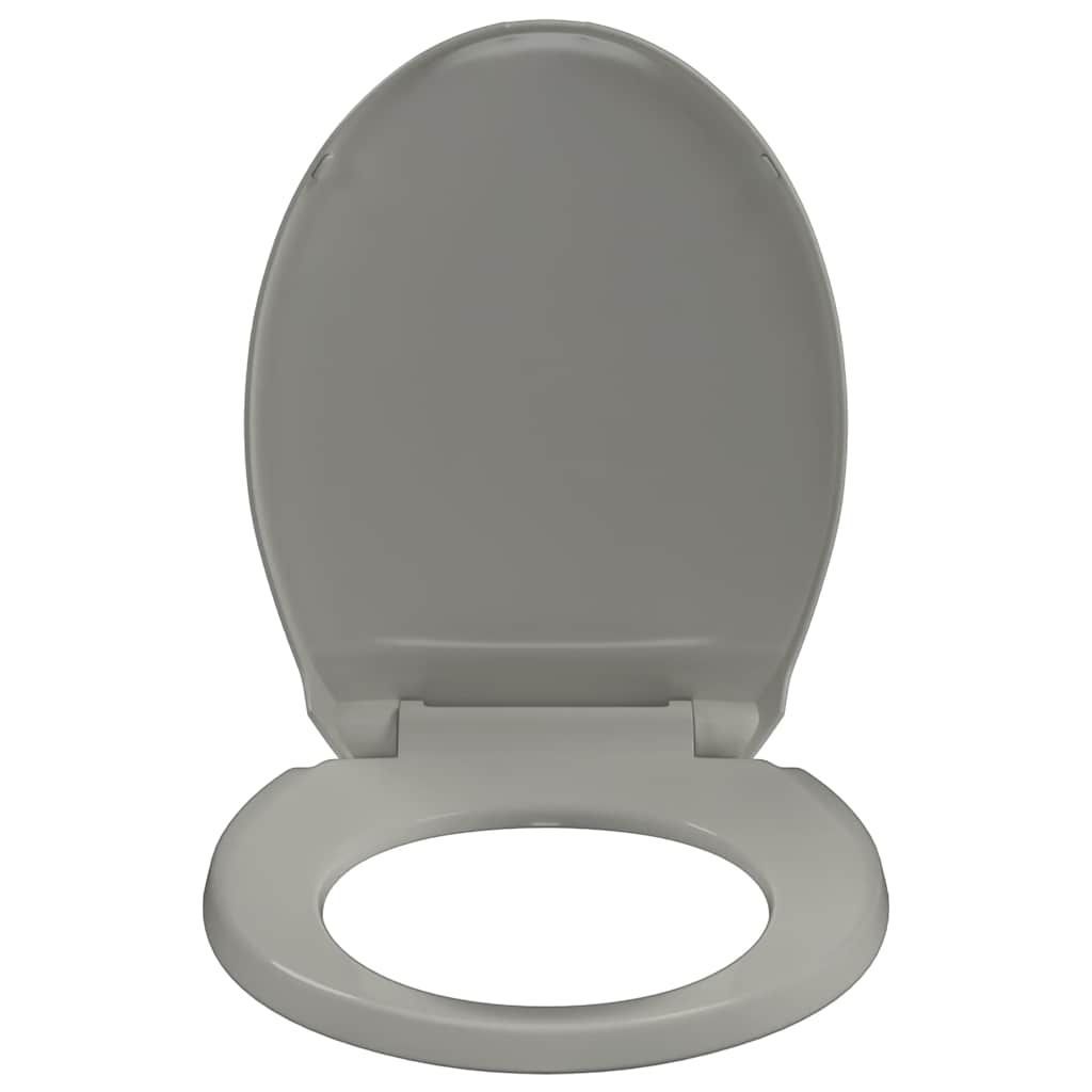 Toilettendeckel Mit Absenkautomatik Grau