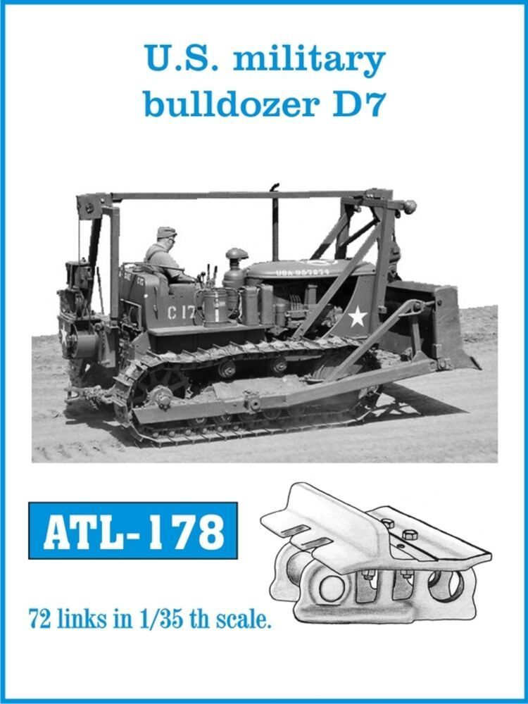 Friulmodel 1:35 ATL-178 Tracks for U.S. military bulldozer D7 - NEU ...