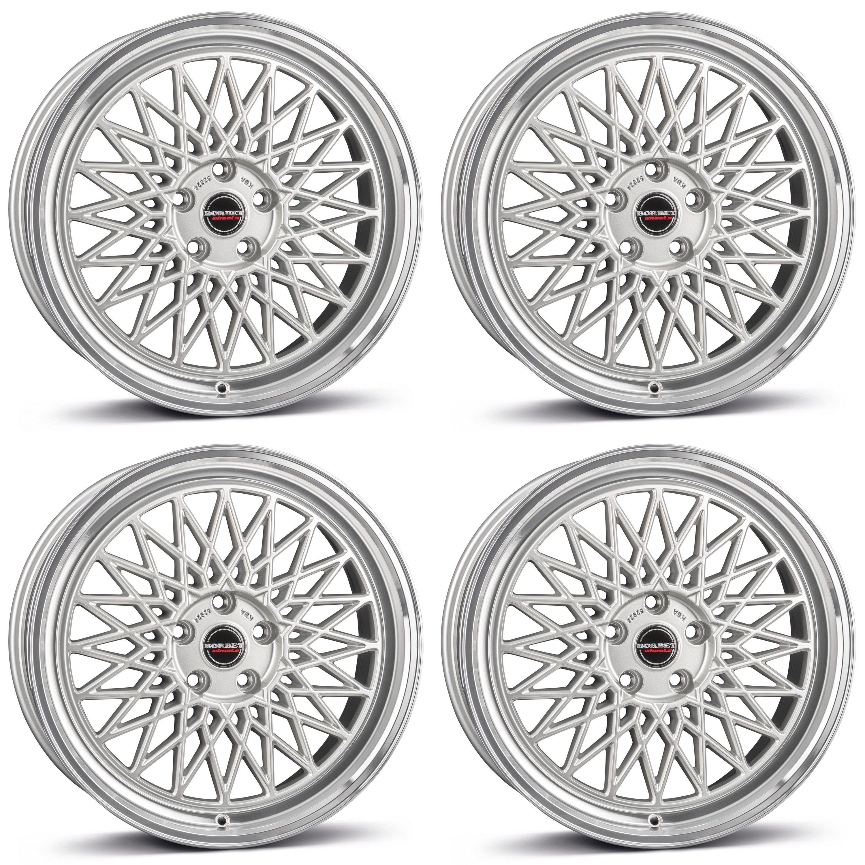 Borbet Felgen B 8.5x19 ET40 5x114.3 SIL für Mazda 3 3 MPS 3 Sport 6 6 ...
