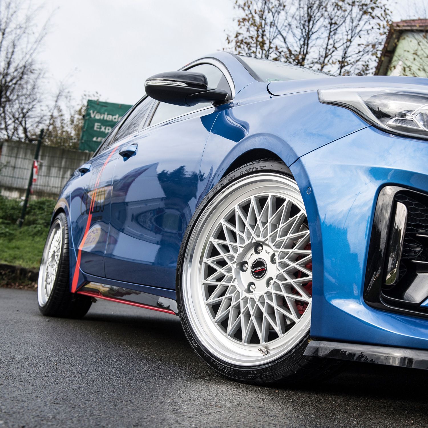 Borbet Felgen B 8.5x19 ET40 5x114.3 SIL für Mazda 3 3 MPS 3 Sport 6 6 ...