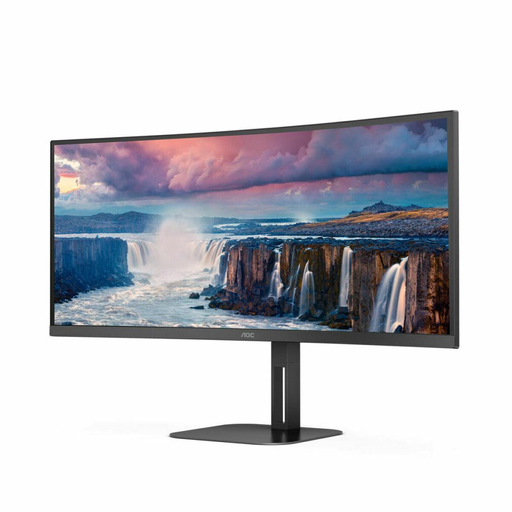 AOC Monitor CU34V5C BK (CU34V5C/BK) kaufen bei Hood.de - WEEE-Reg.-Nr ...