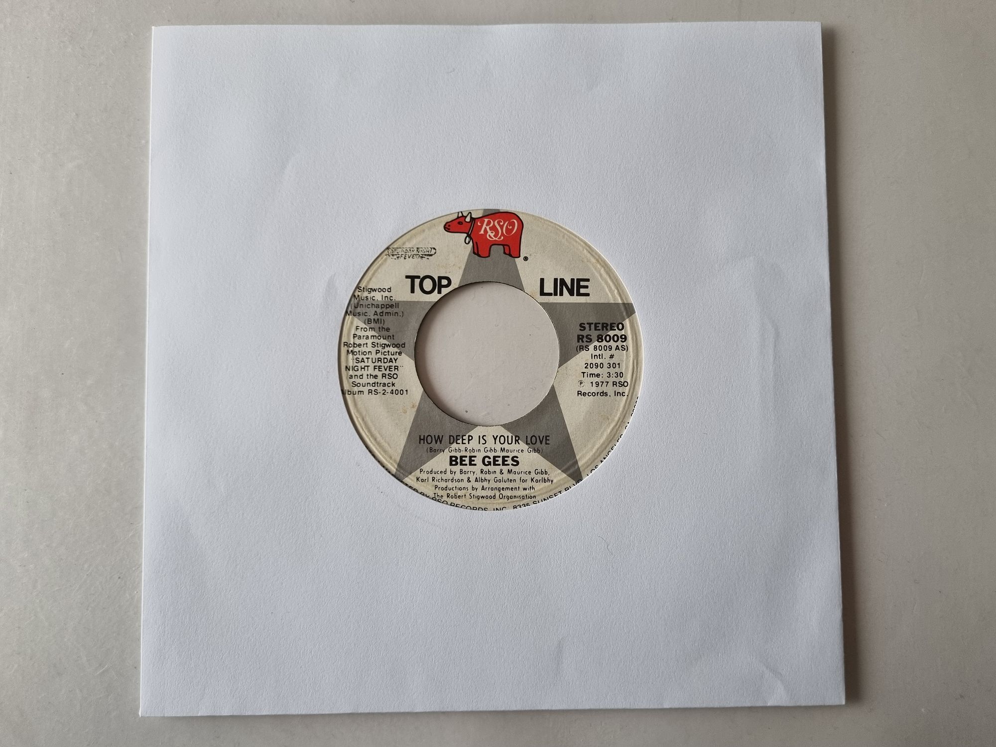 Bee Gees - How Deep Is Your Love / Stayin' Alive 7'' Vinyl US gebraucht ...