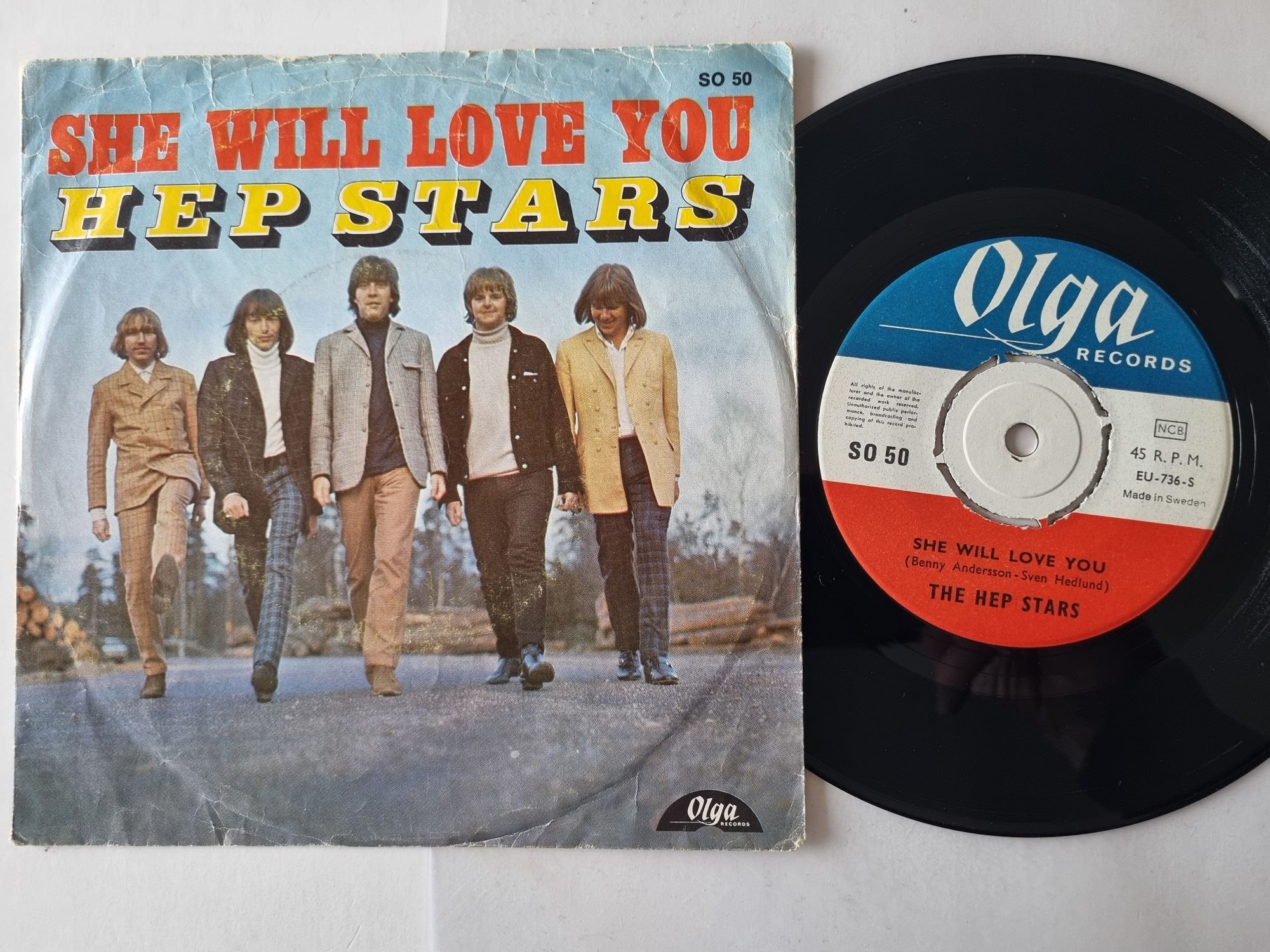 The Hep Stars - She Will Love You 7'' Vinyl Sweden gebraucht kaufen bei ...