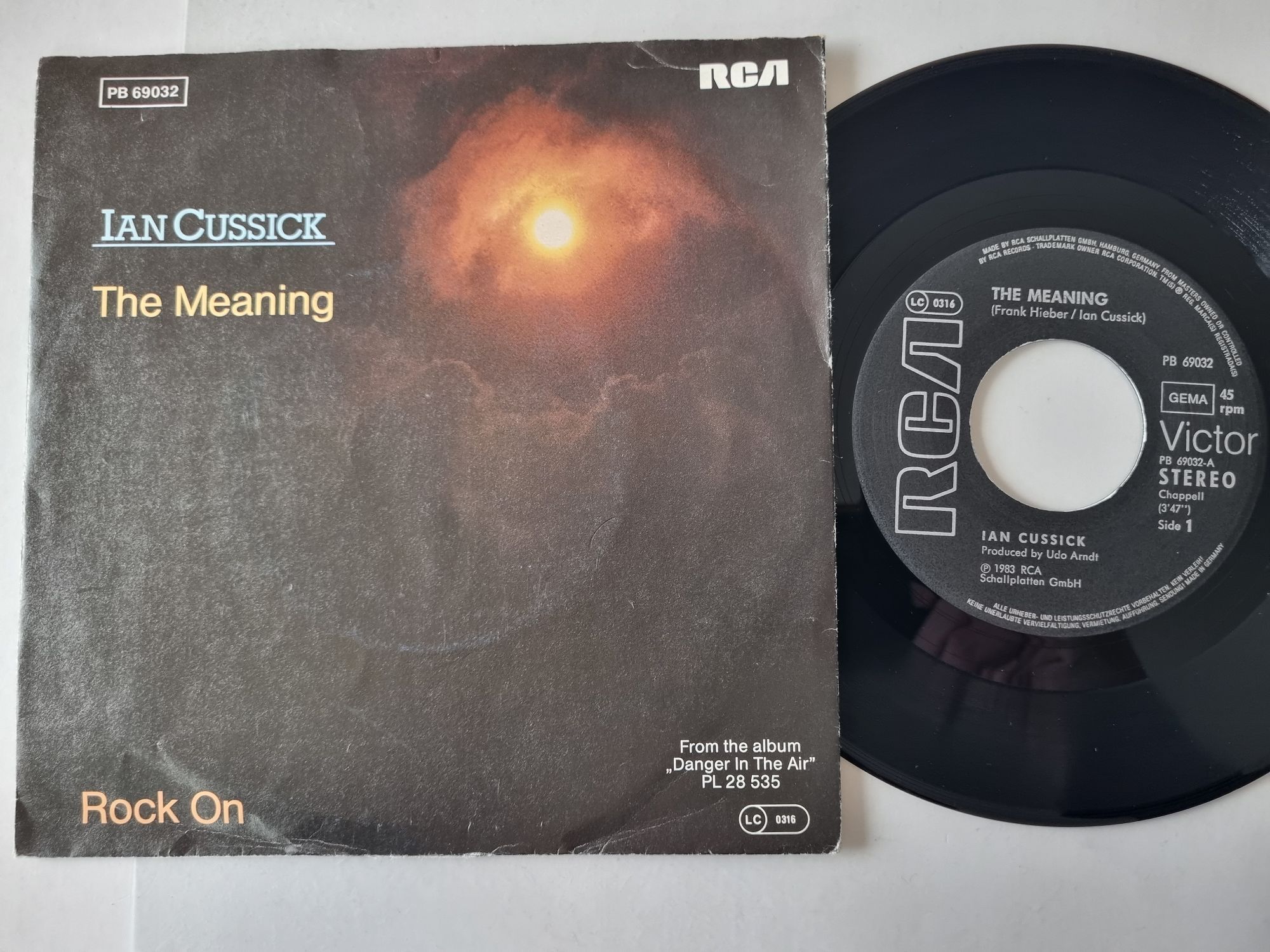 Ian Cussick - The Meaning 7'' Vinyl Germany gebraucht kaufen bei Hood.de