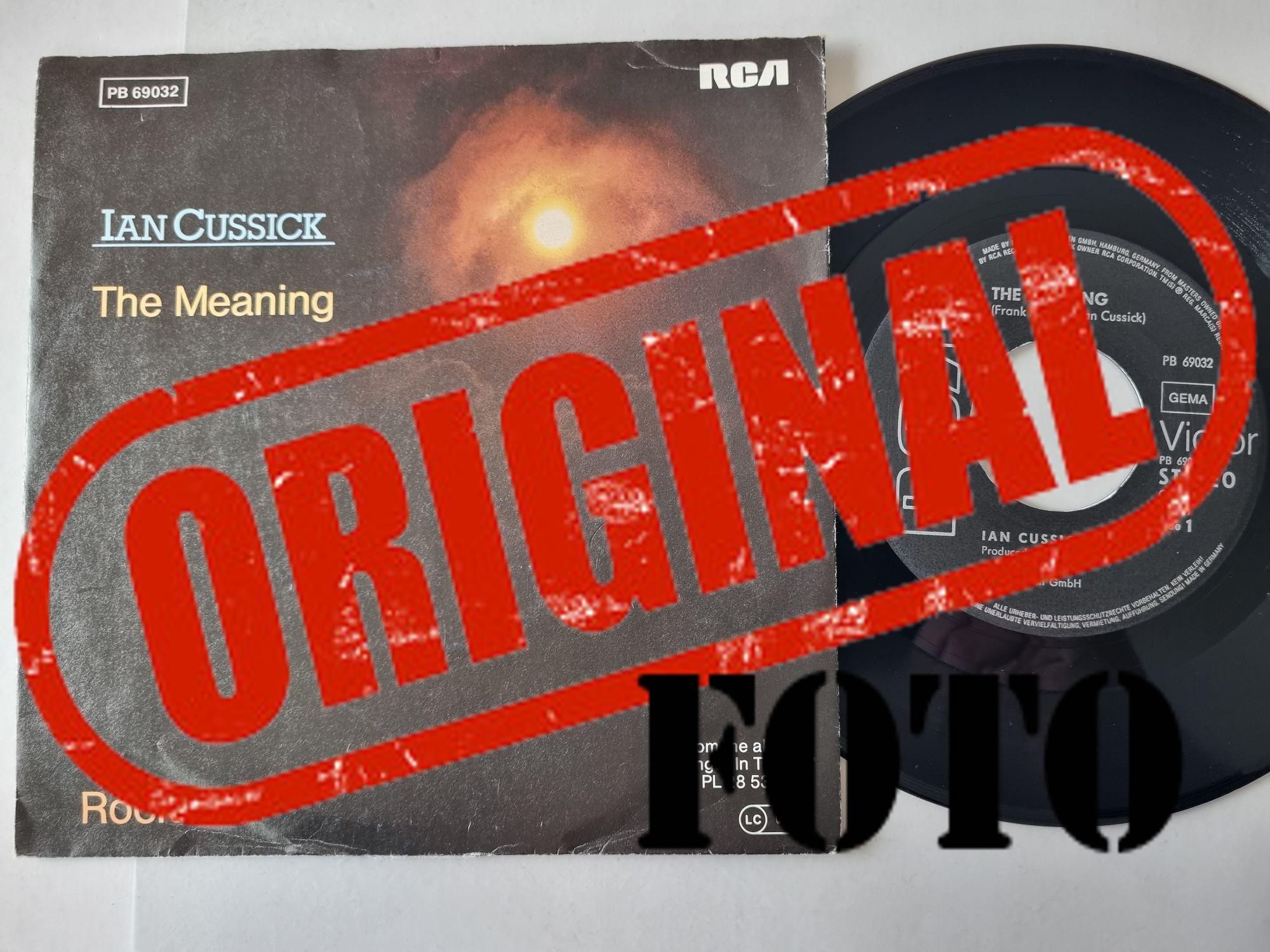 Ian Cussick - The Meaning 7'' Vinyl Germany gebraucht kaufen bei Hood.de