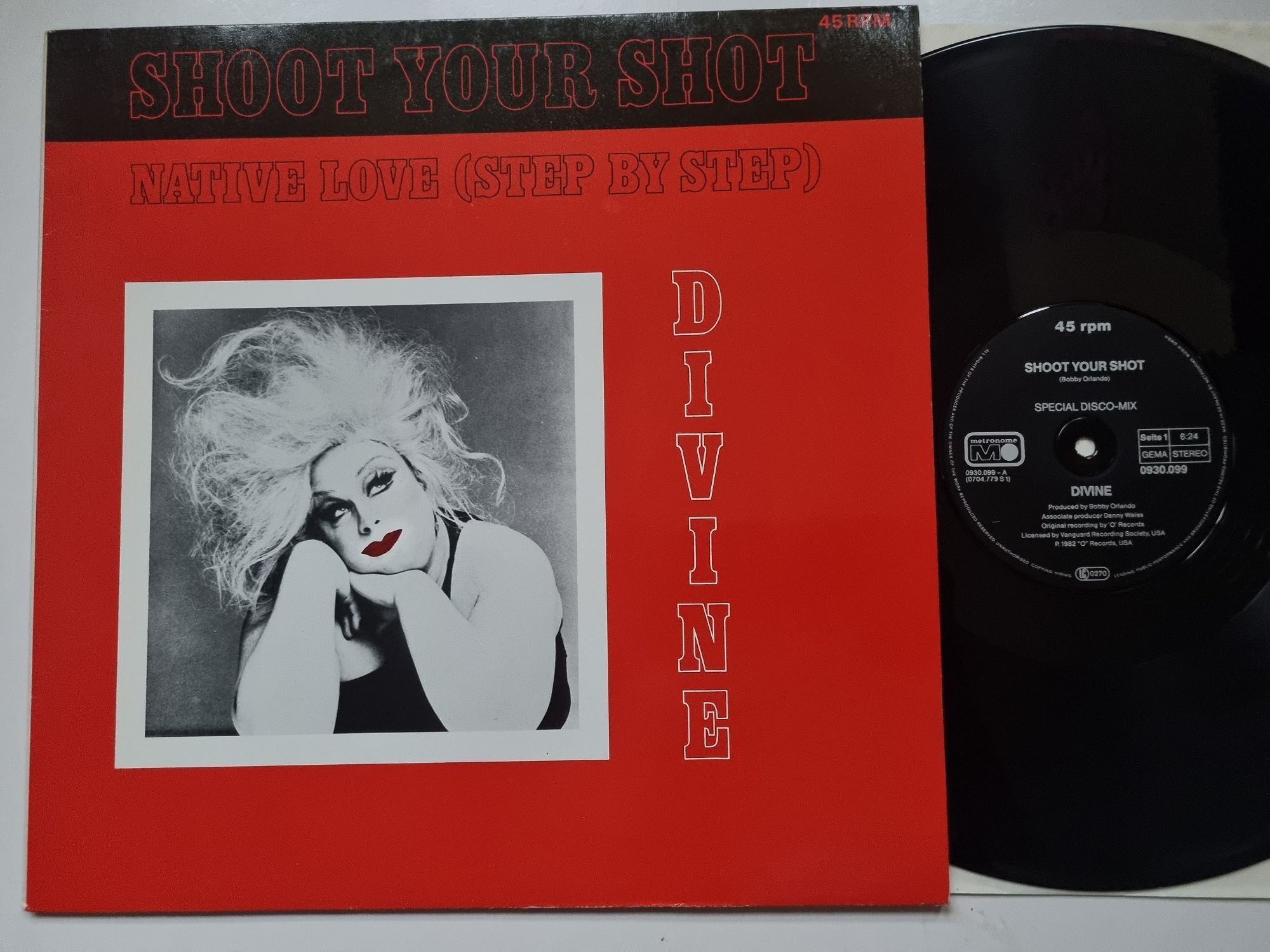 Divine - Shoot Your Shot / Native Love (Step By Step) 12'' Vinyl Maxi ...