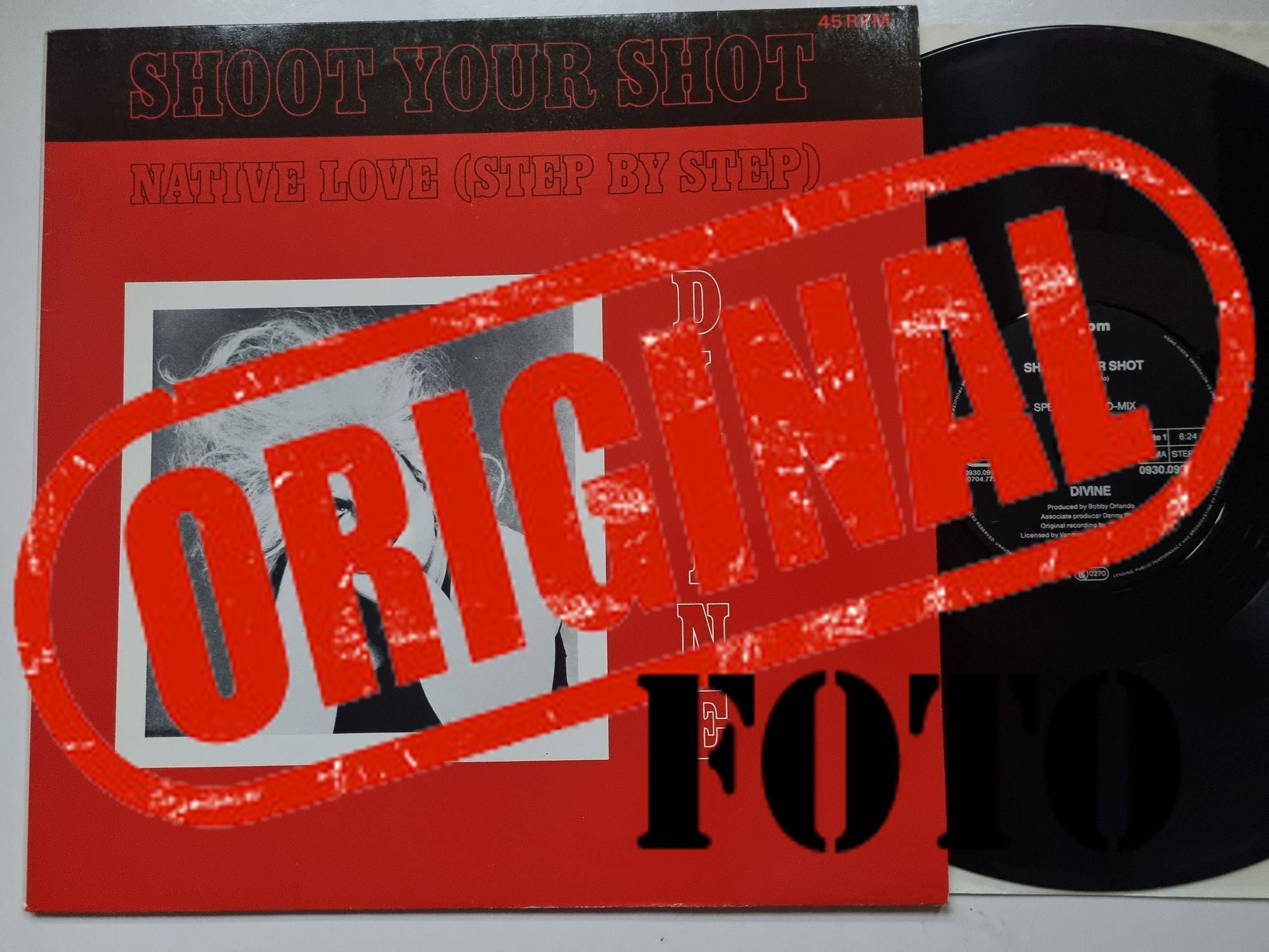 Divine - Shoot Your Shot / Native Love (Step By Step) 12'' Vinyl Maxi ...