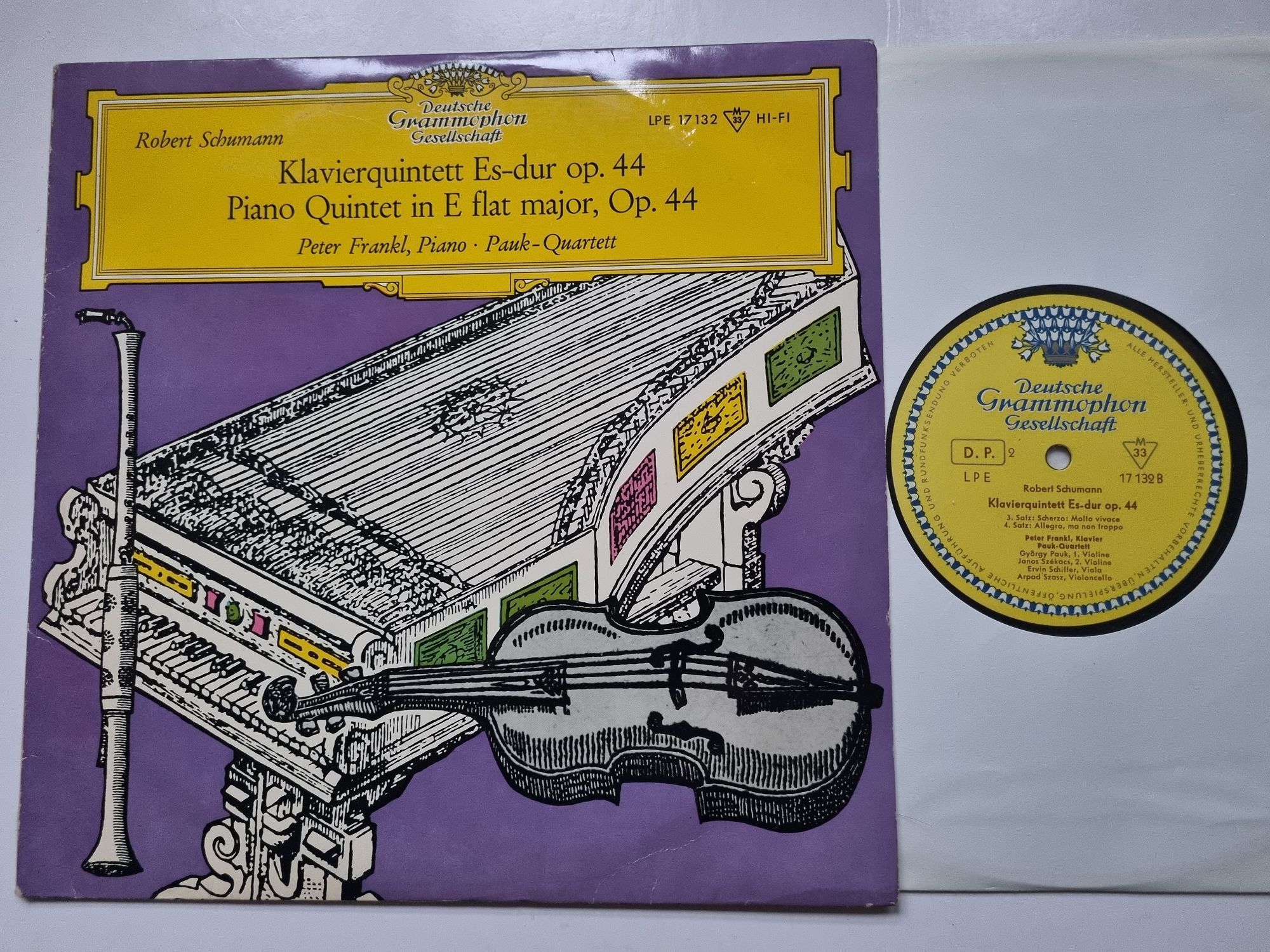 Peter Frankl/ Pauk-Quartett - Robert Schumann Klavierquintett 10 ...