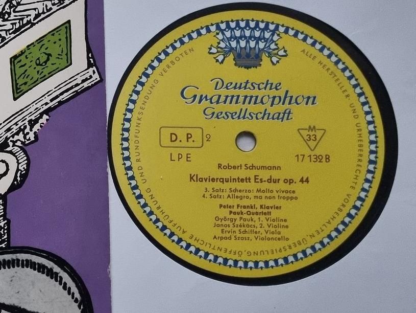 Peter Frankl/ Pauk-Quartett - Robert Schumann Klavierquintett 10 ...