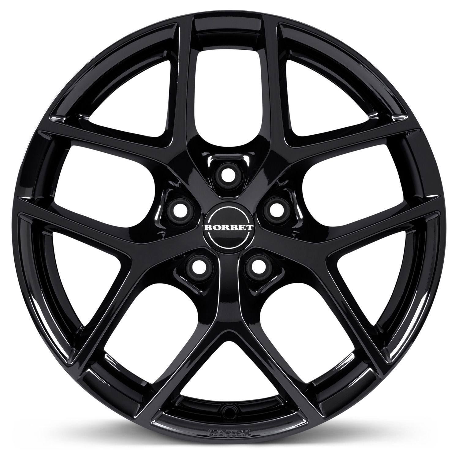 Borbet Felgen Y 7.0x17 ET44 5x114.3 SW für Mazda 3 3 MPS 3 Sport 323F 5 ...
