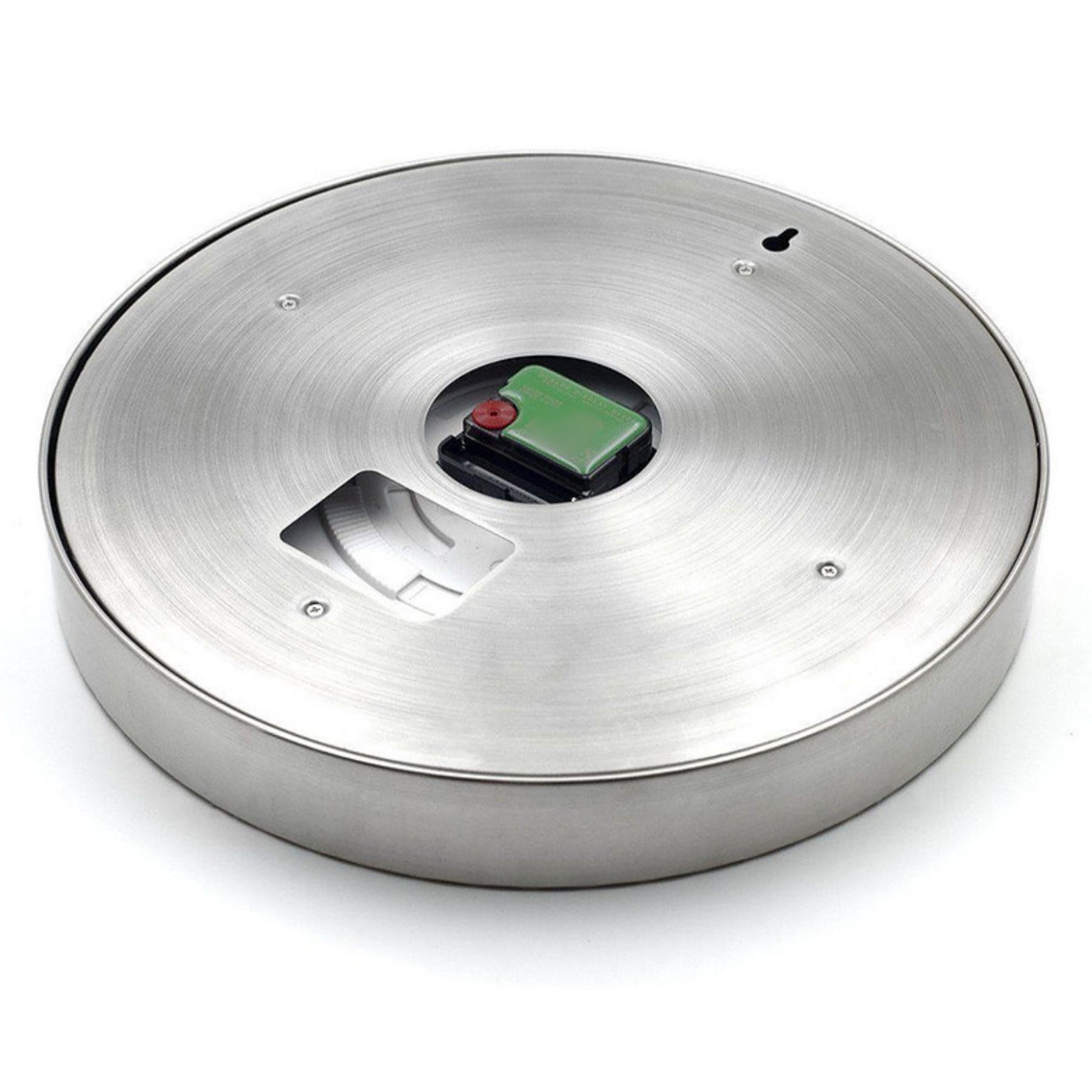 Wanduhr Rolex Datejust Braun Römisches Zifferblatt Stahl Smooth Bezel ...