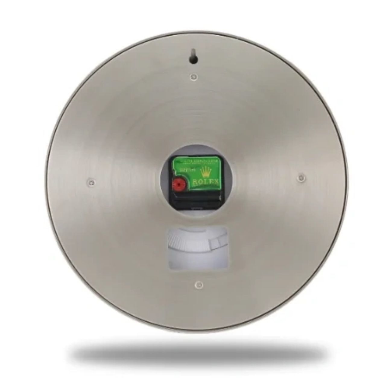 Wanduhr Rolex Sky-Dweller Date Schwarz Fluted Bezel Stahl Dealer ...