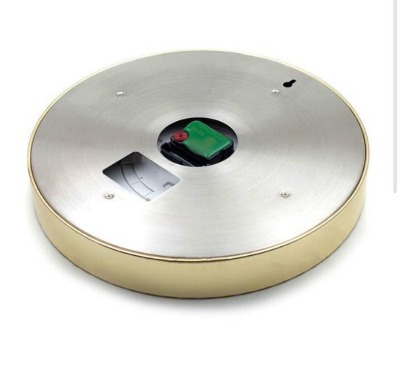 Wanduhr Rolex Sky-Dweller Schwarz Fluted Bezel Gold Dealer Display 34cm ...