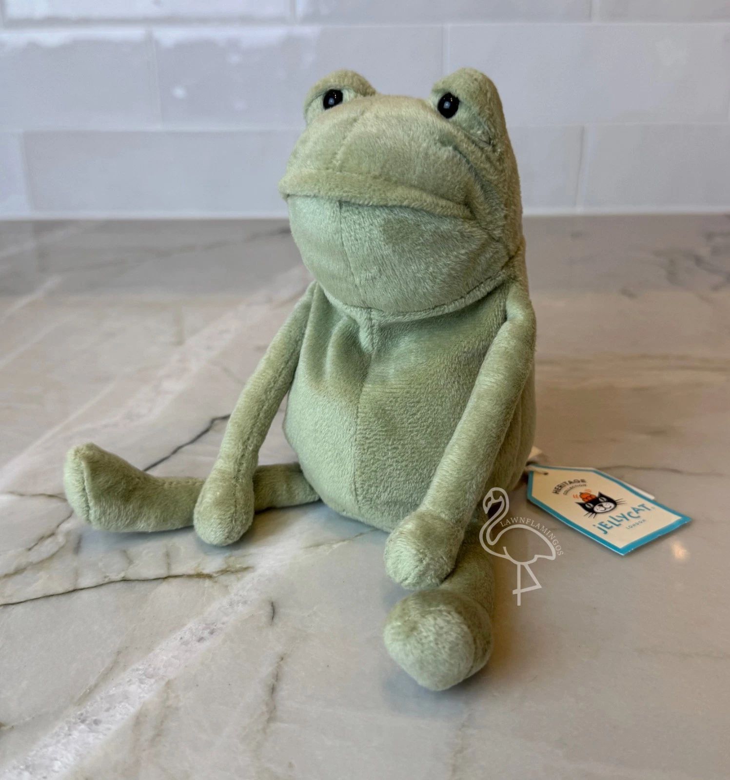 Jellycat OG Fergus Frog Doll Collection Plüschtier Spielzeug ...