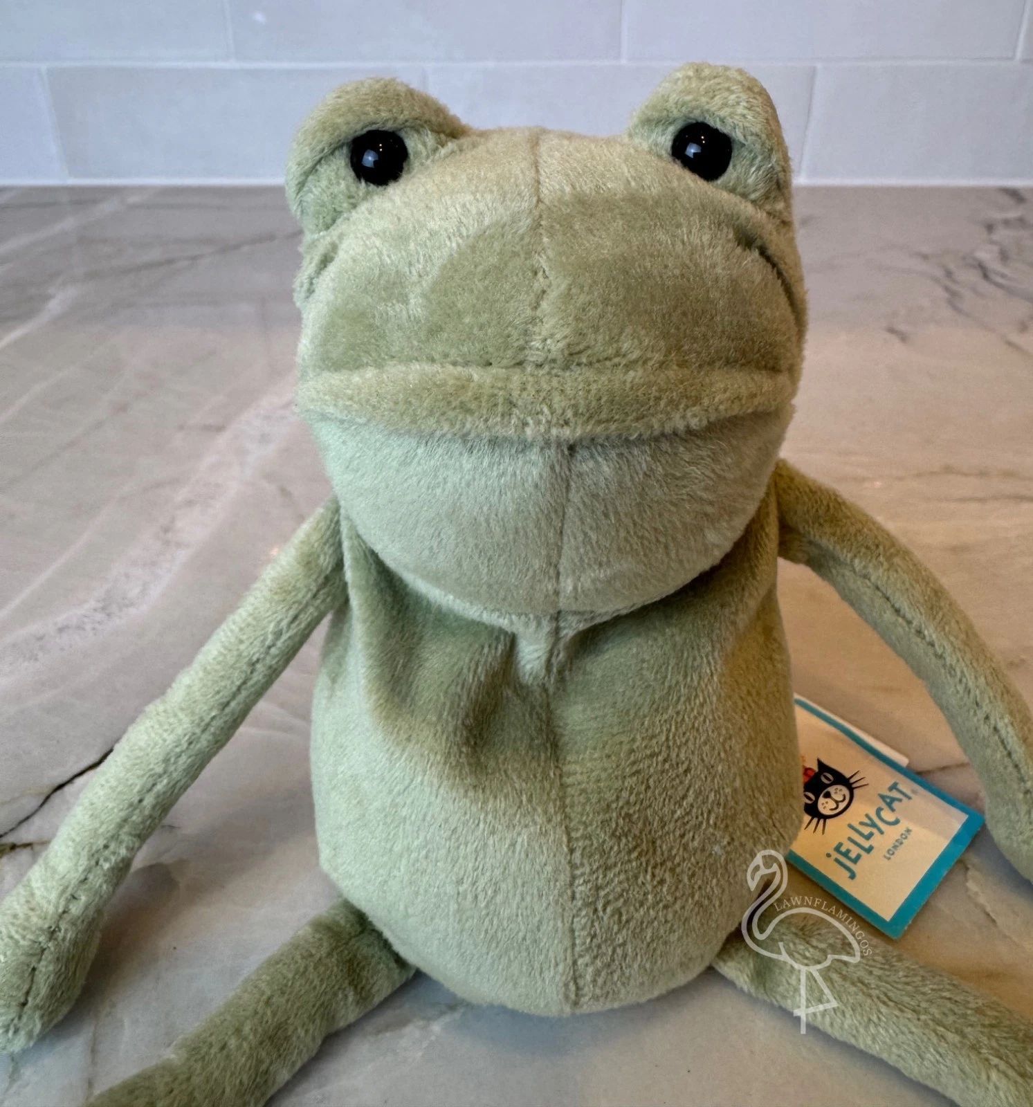 Jellycat OG Fergus Frog Doll Collection Plüschtier Spielzeug ...