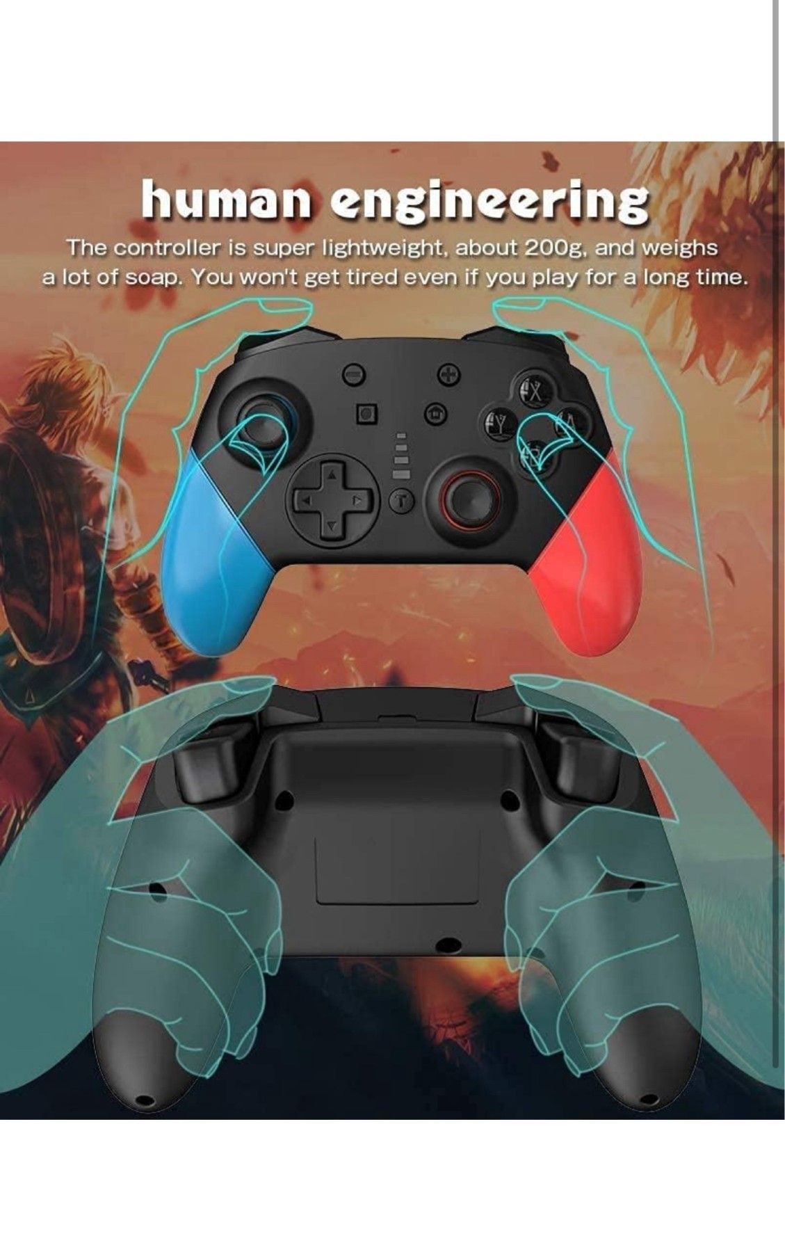 Pro Controller für Nintendo Switch - Wireless Gamepad Controller Joypad kaufen bei Hood.de