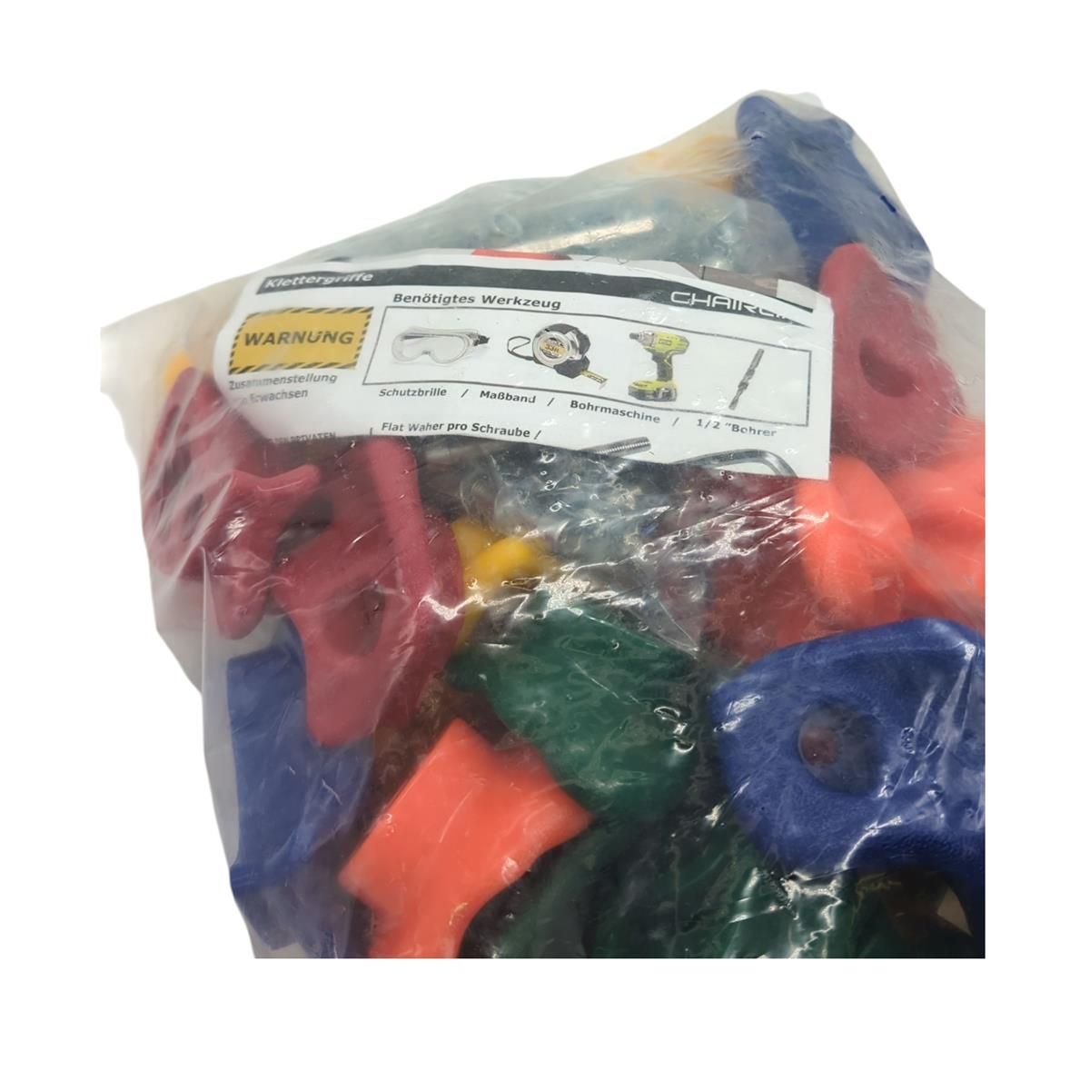Chairlin Klettersteine für Kinder Klettergriffe 25 Stück inkl ...