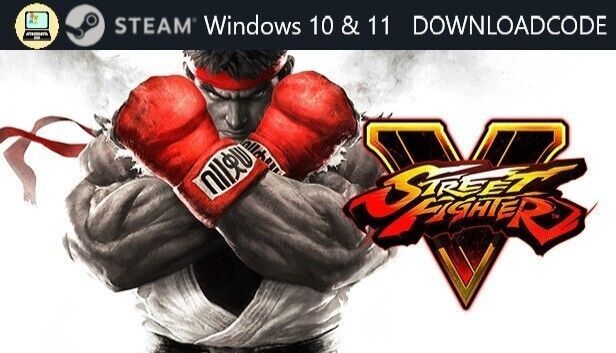 NEU PC Computer Spiel Street Fighter 5 für Windows 10 11 STEAM Download ...