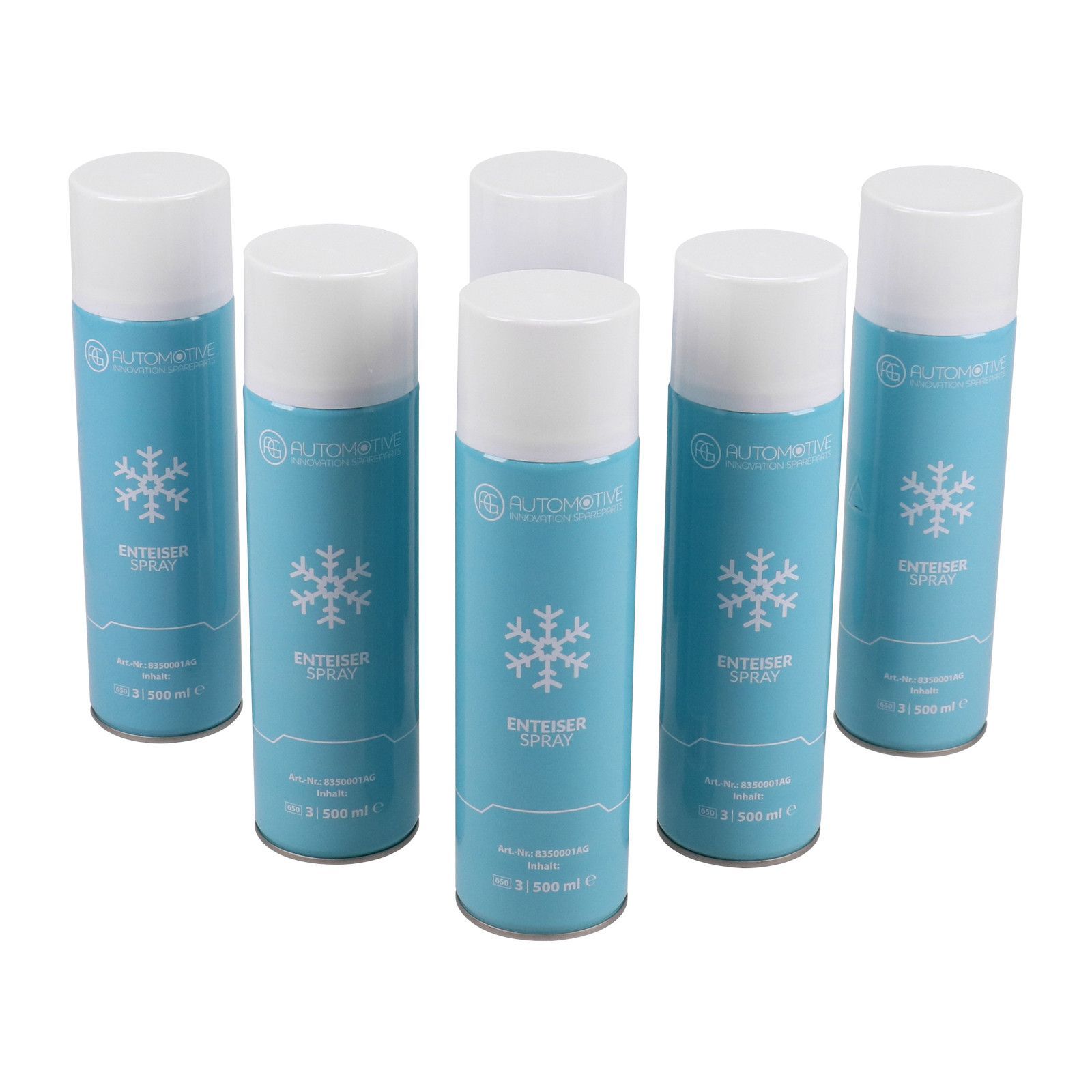 Scheibenenteiser Spraydose Entfrosterspray Enteiserspray Frostschutz 6x ...