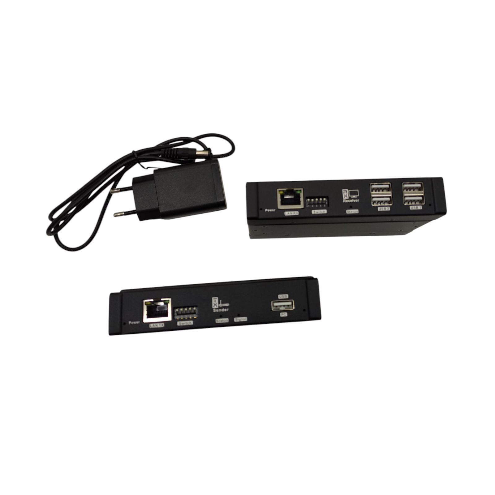 Mirabox USB KVM HDMI 4K-Verlängerung über Cat5e/6-Kabel bis zu 100 m ...