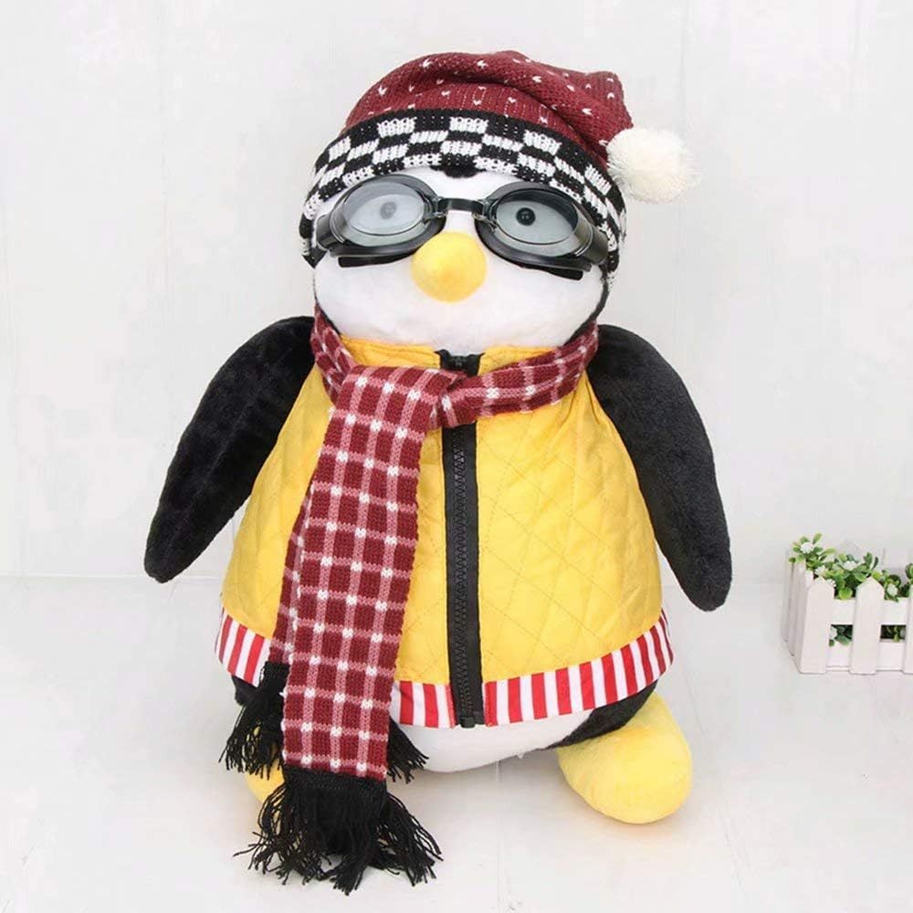 Pinguin Hugsy Plüschtier Freunde Joeys Freund Hugsy umarmt Plüschpuppe ...