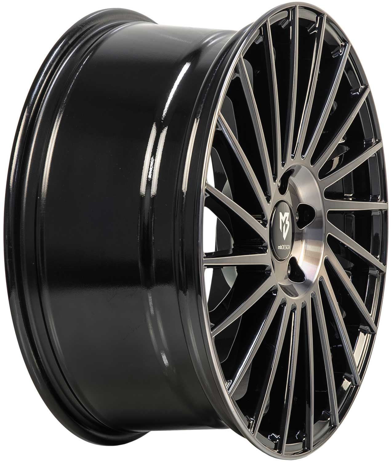 4 MB Design Felgen VR3 7.5Jx18 ET38 4x100 SWPOL für Dacia Jogger Lodgy ...