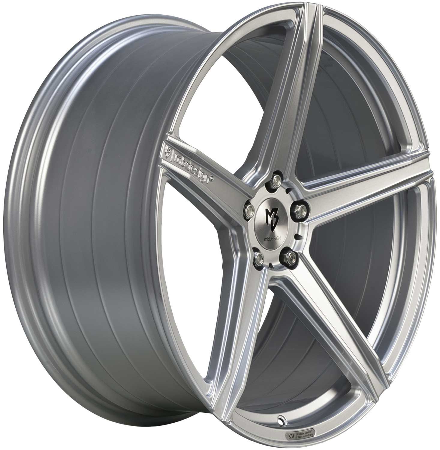 4 MB Design Felgen KV1S 9.5Jx21 + 10.5Jx21 5x112 SIL für Mercedes-Benz ...