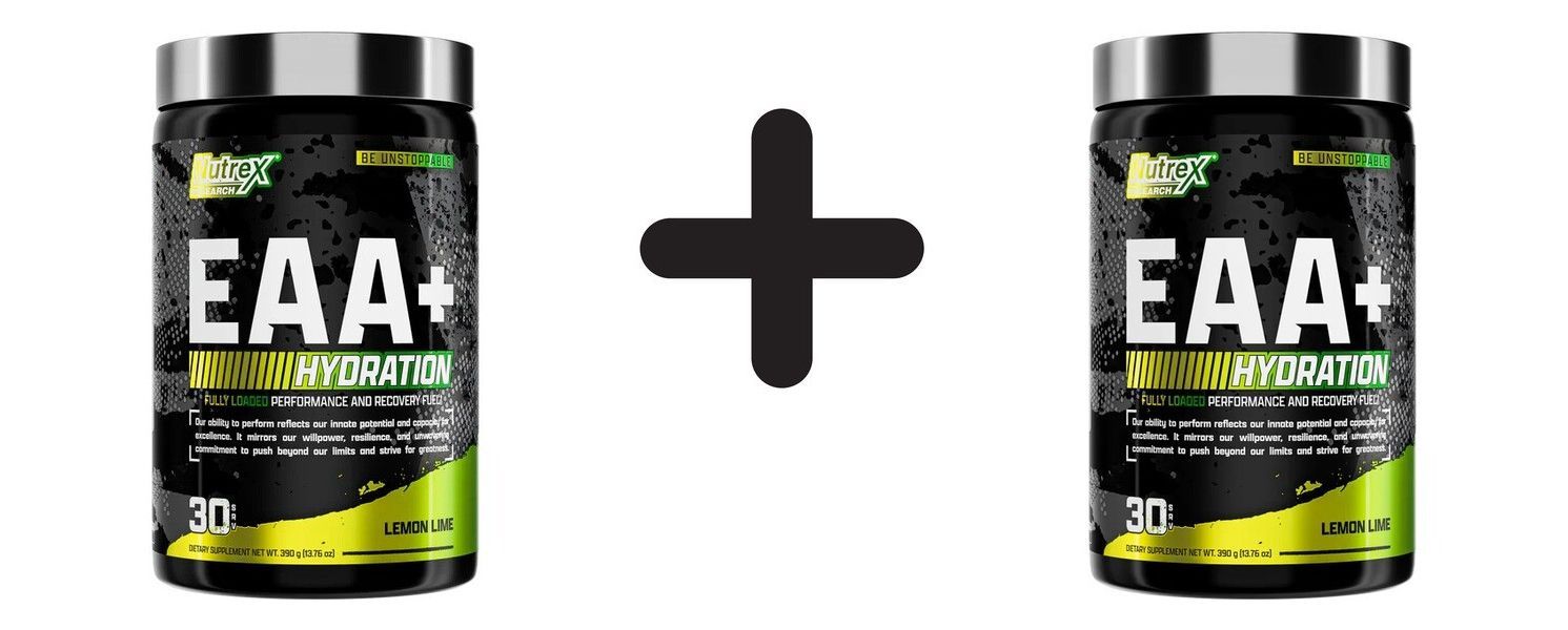 2 x Nutrex EAA + Hydration, Lemon Lime - 390g kaufen bei Hood.de