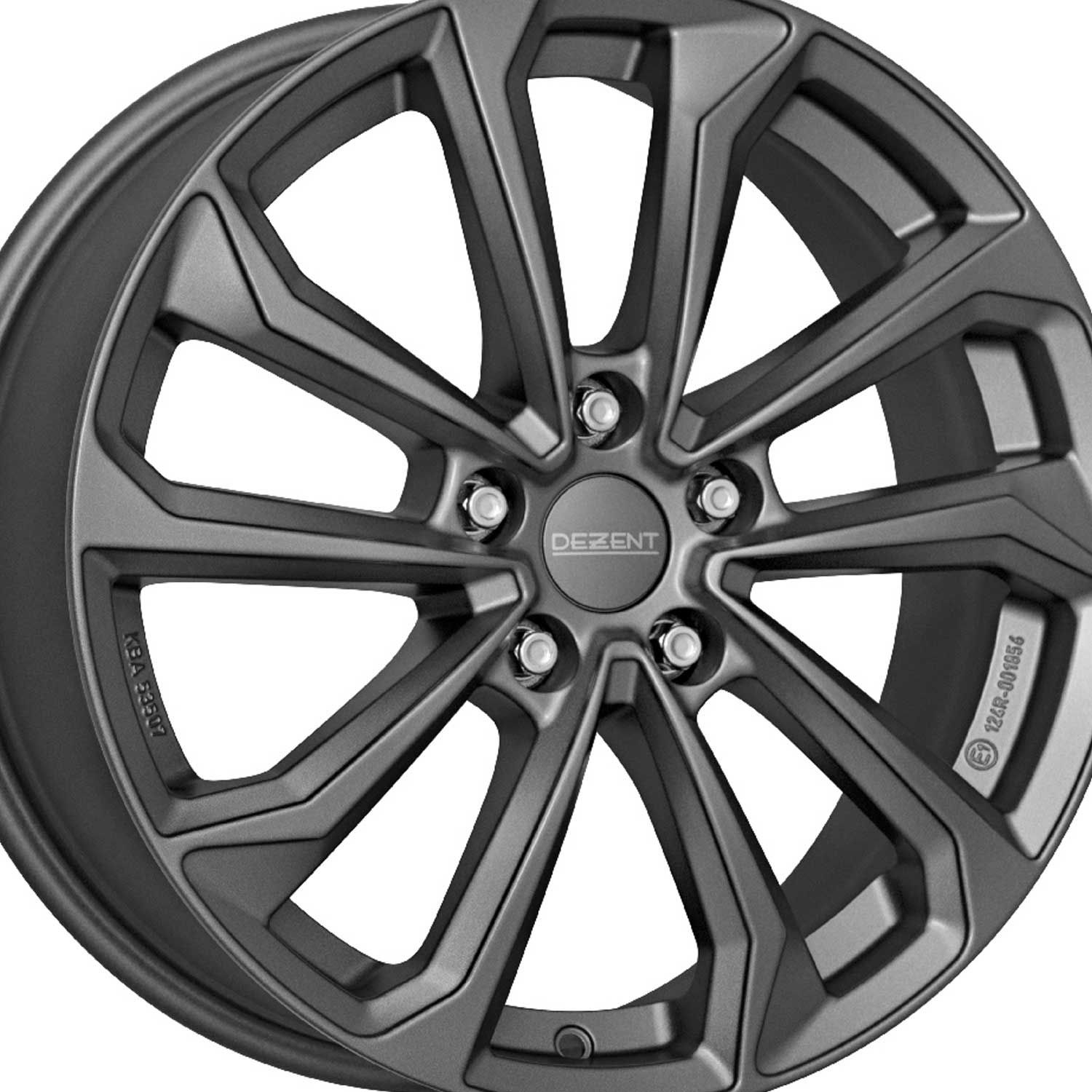 4 Dezent KS graphite Felgen 7.5Jx18 5x114.3 für Mitsubishi ASX Grandis ...