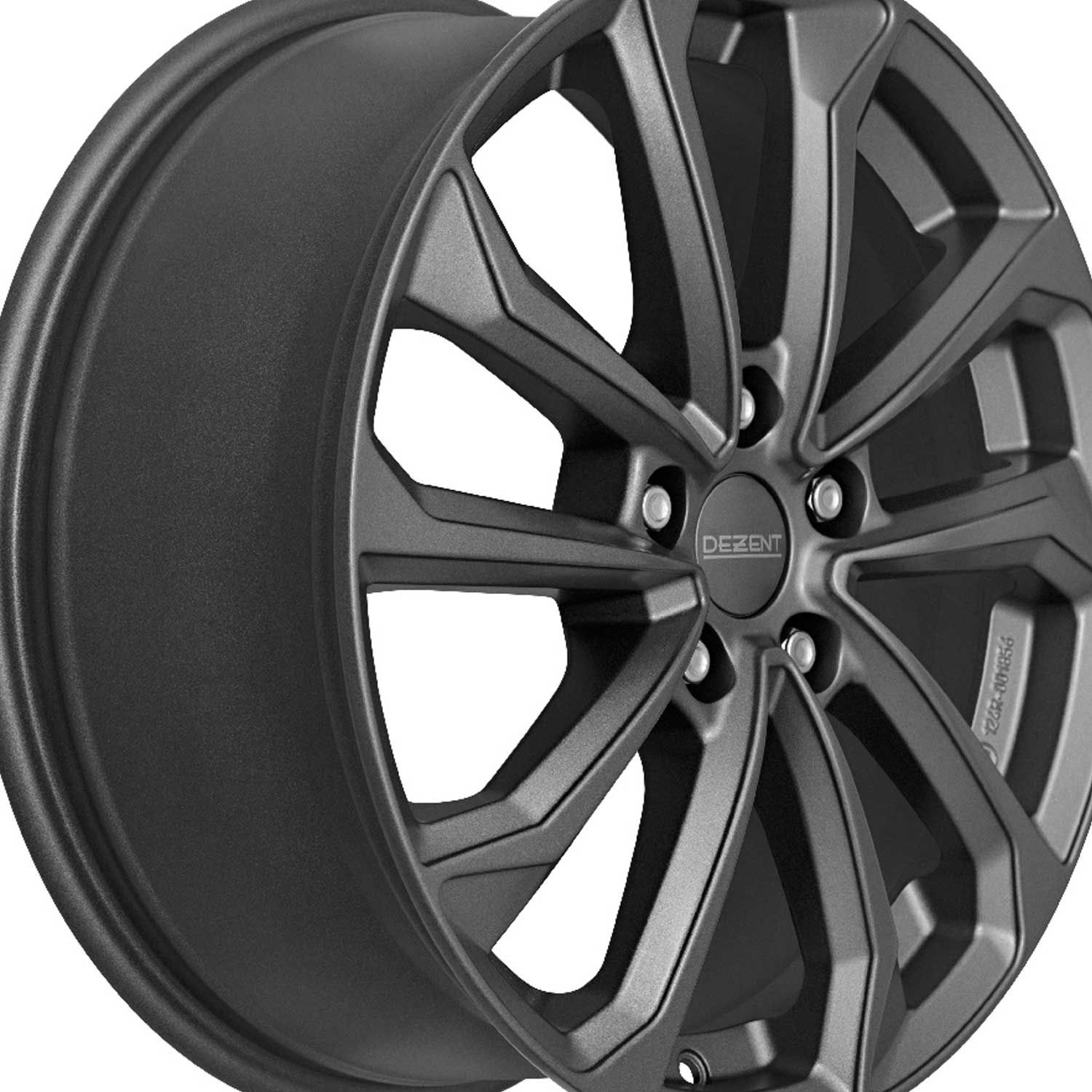 4 Dezent KS graphite Felgen 7.5Jx18 5x114.3 für Mitsubishi ASX Grandis ...