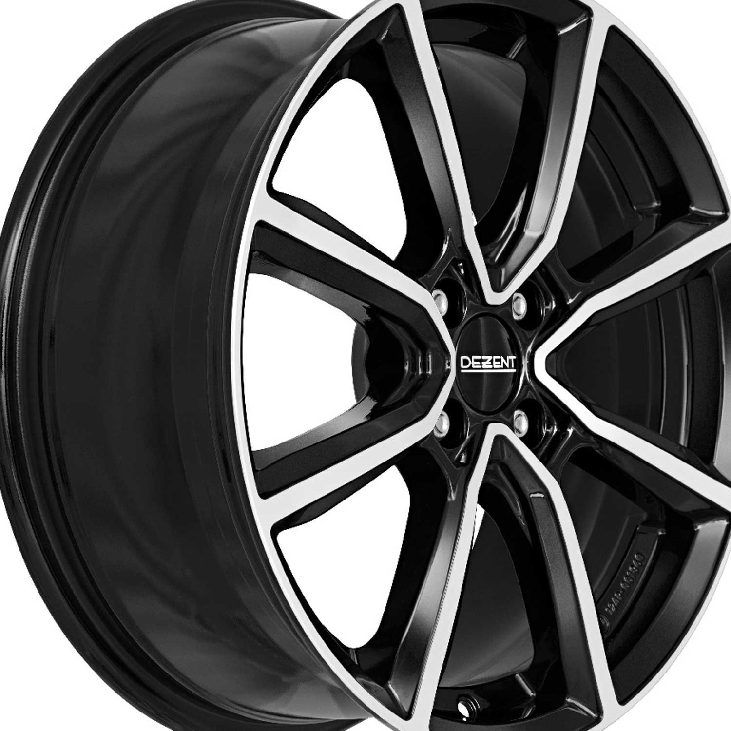 4 Dezent TN dark Felgen 5.5Jx14 4x100 für Mitsubishi Attrage Colt ...