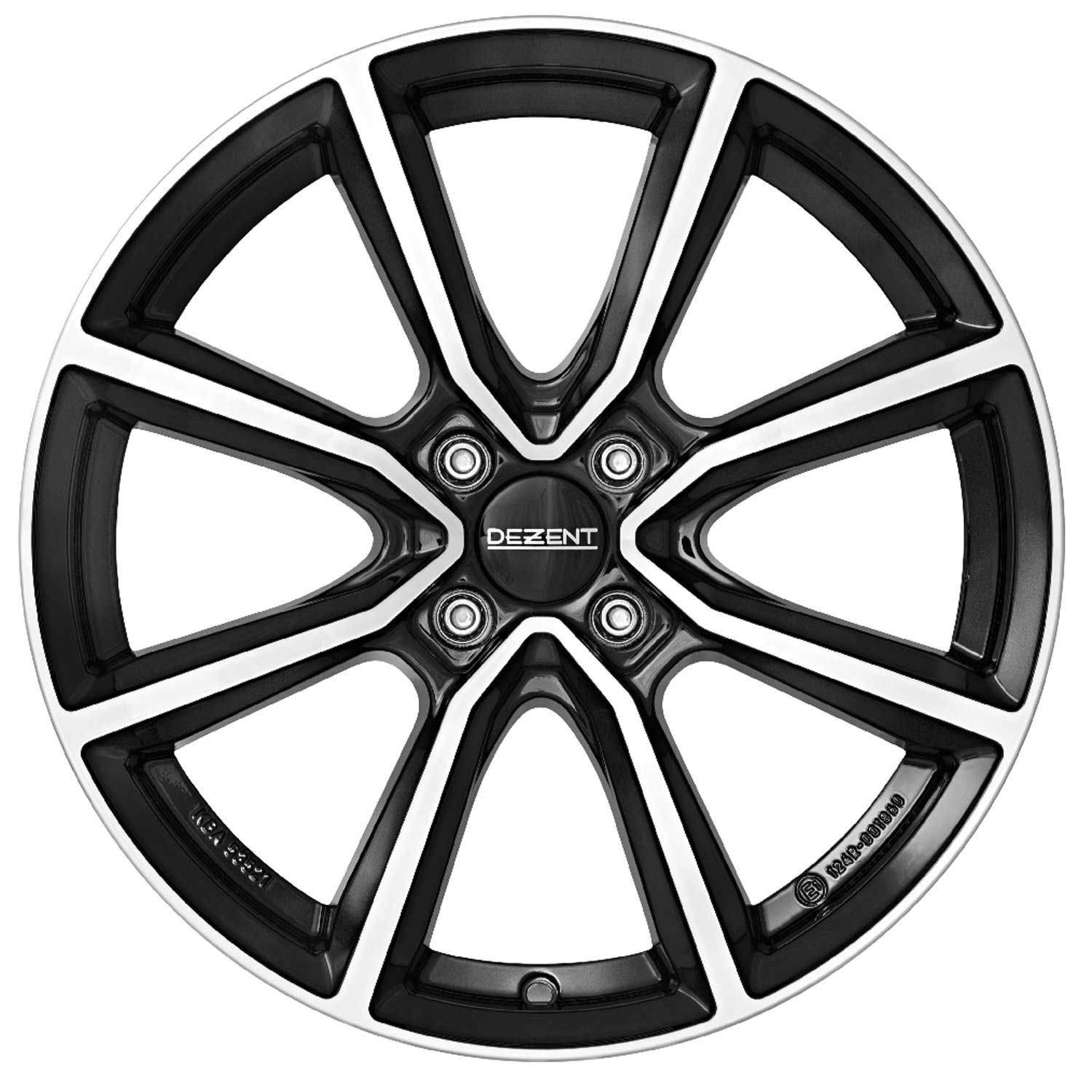 4 Dezent TN dark Felgen 6.0Jx15 4x100 für Dacia Logan Sandero kaufen ...