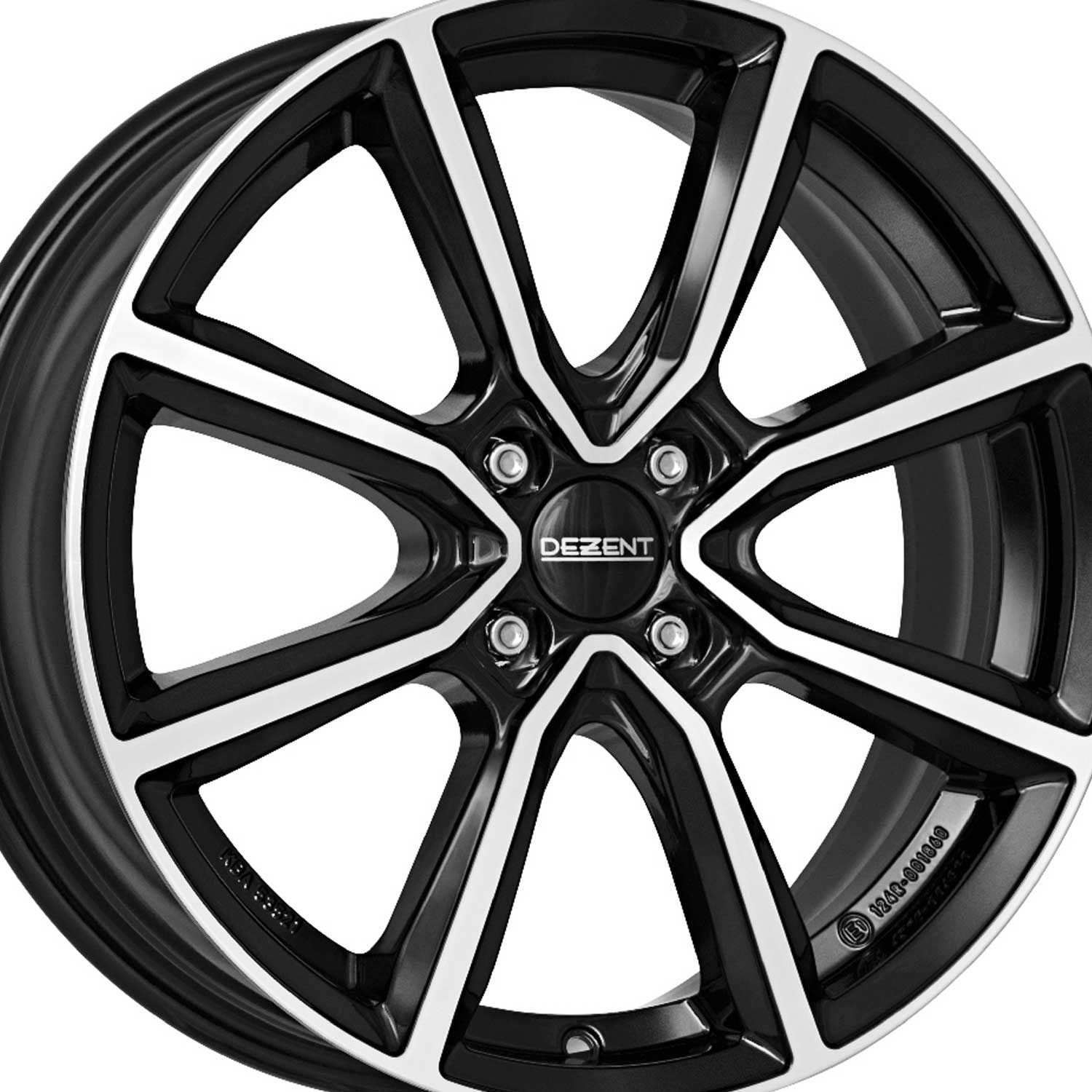 4 Dezent TN dark Felgen 6.0Jx15 4x100 für Dacia Logan Sandero kaufen ...