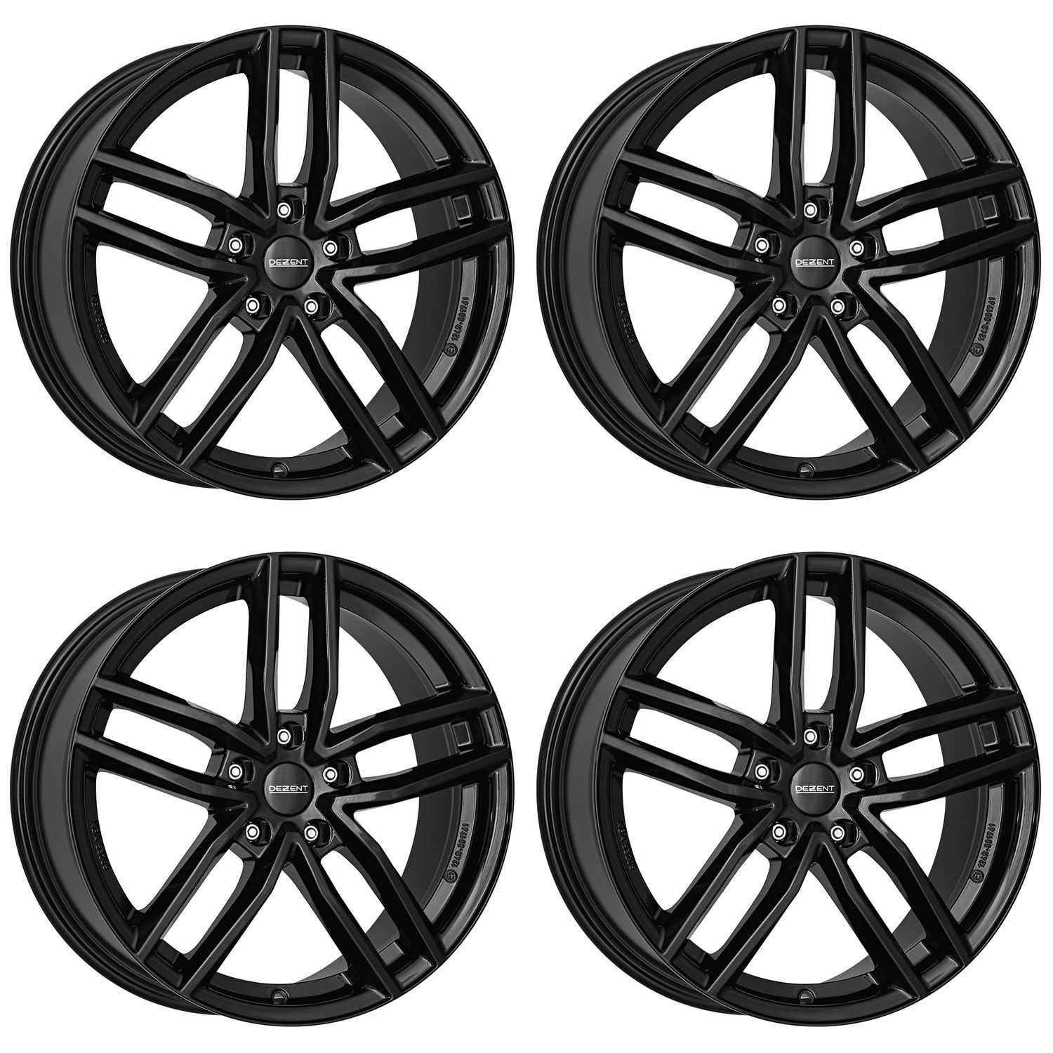 4 Dezent TR black Felgen 6.5Jx16 5x114.3 für Daihatsu Terios kaufen bei ...