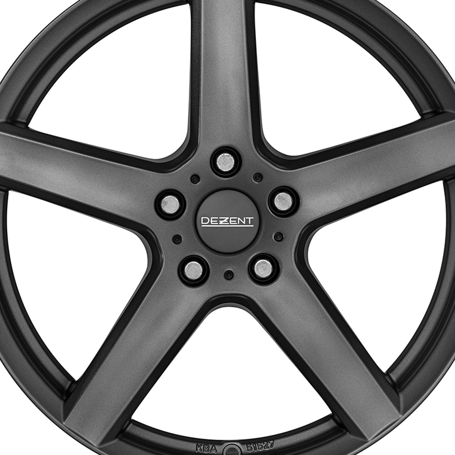 4 Dezent TY graphite Felgen 7.5Jx18 5x108 für Citroen Berlingo C4 C5 ...