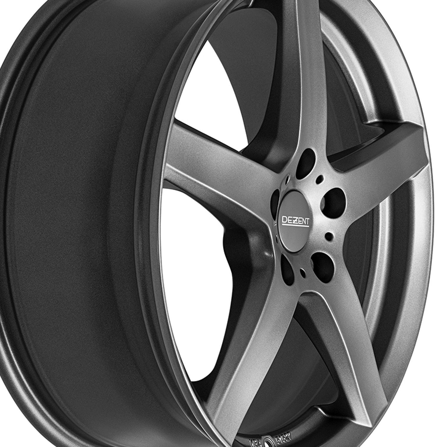 4 Dezent TY graphite Felgen 8.0Jx18 5x114.3 für Honda Accord CR-V CR-Z ...